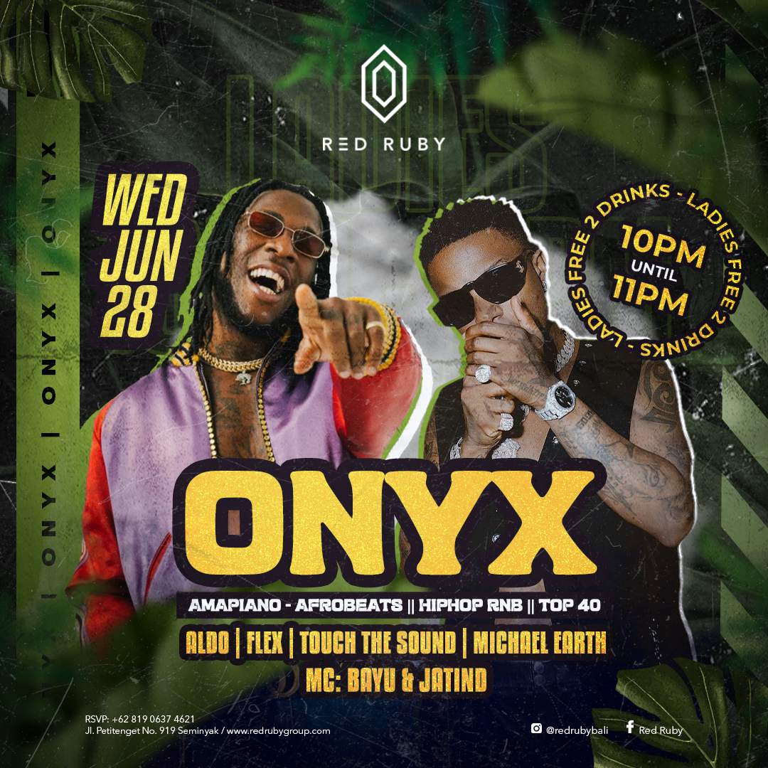 O N Y X at Red Ruby, Bali