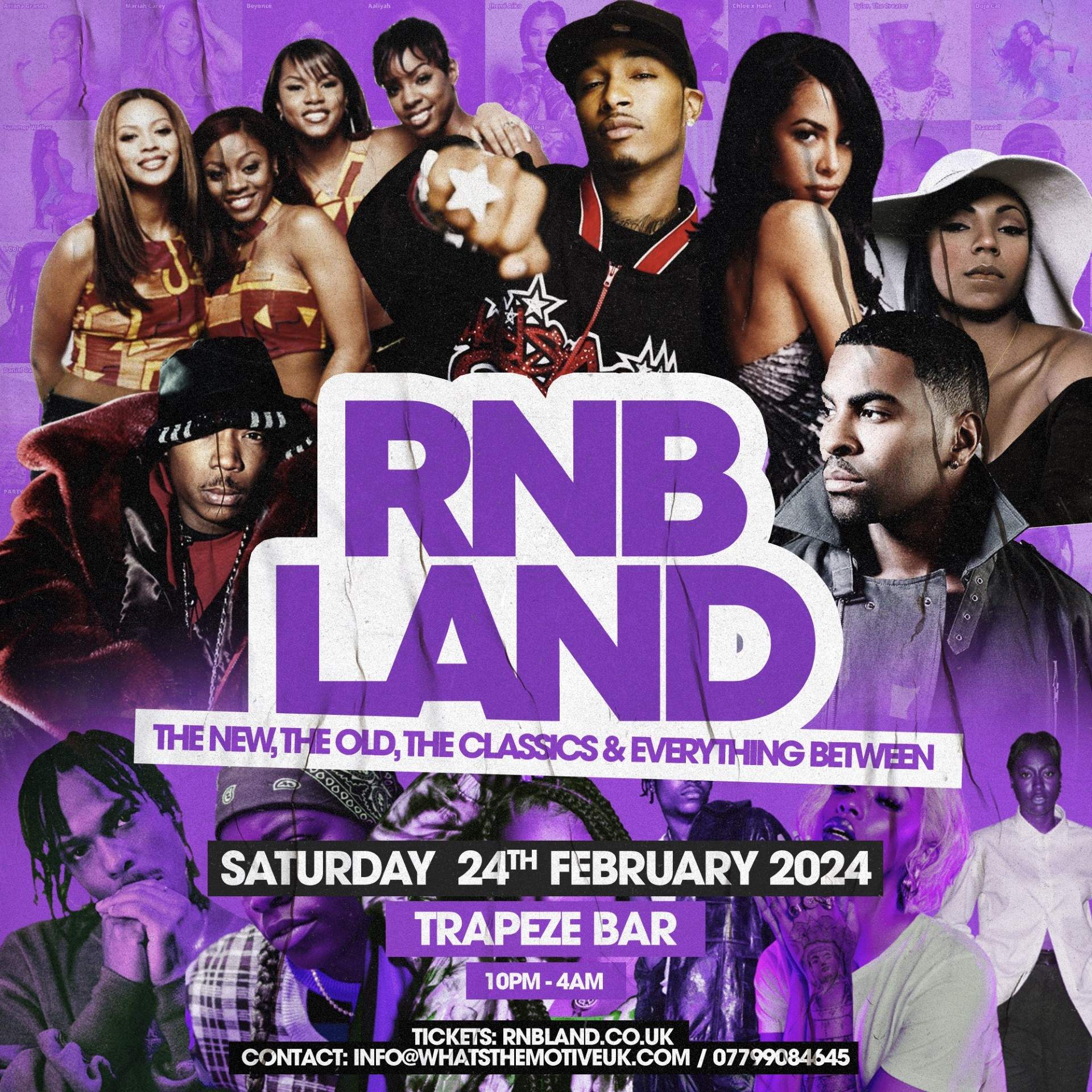 RNBLAND - RnB for you to sing along to..(4AM Finish) at Trapeze ...