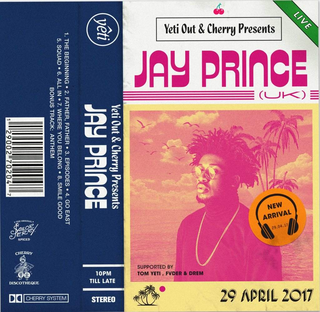 Yeti Out presents Jay Prince Asia Tour Debut 2017 at Cherry Discotheque ...