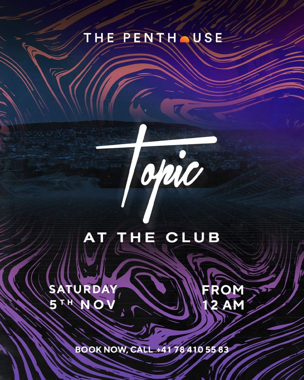 DJ Topic at TBA - The Penthouse Zurich, Zurich