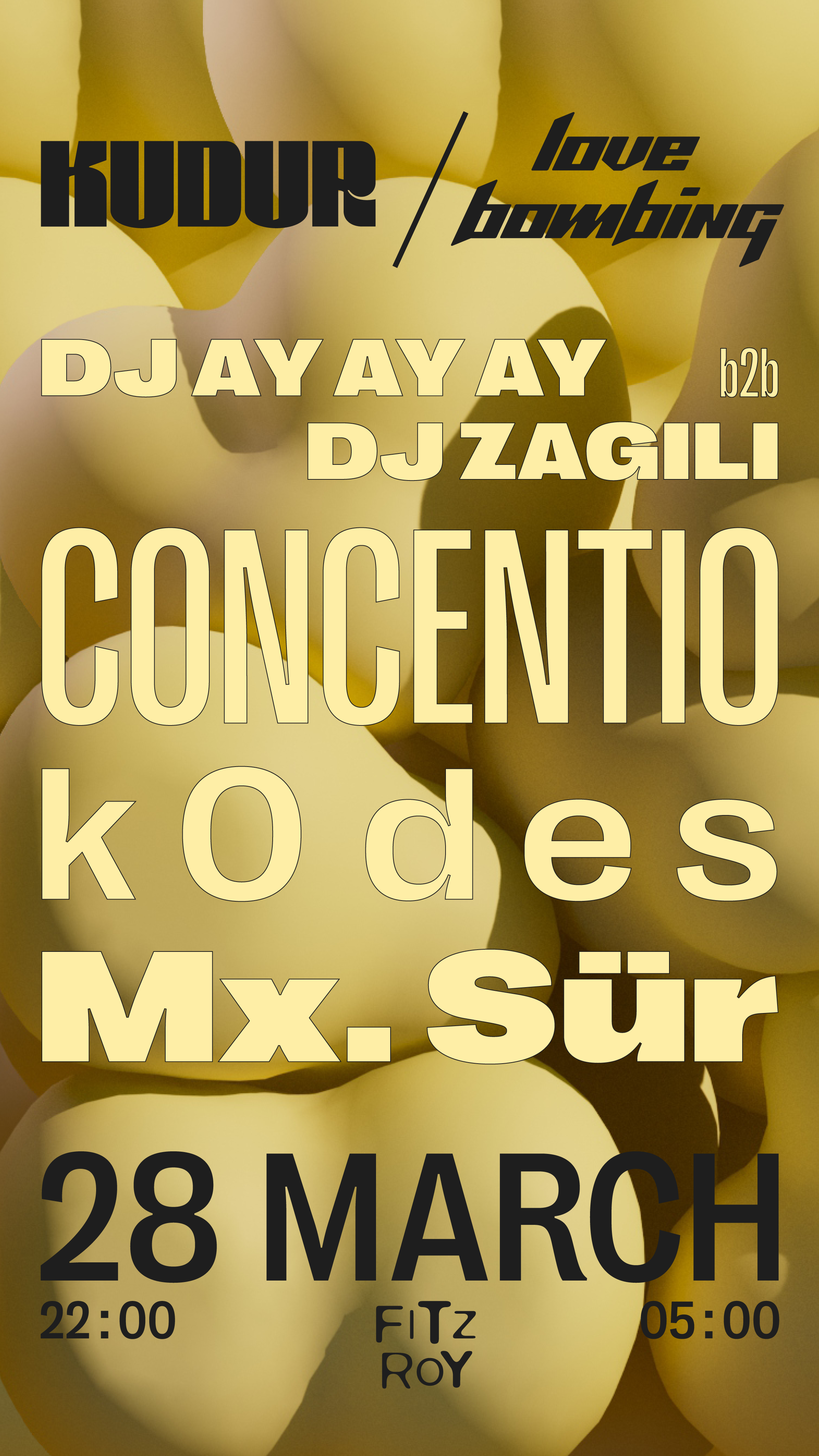 Kudur X Love Bombing at Fitzroy, Berlin