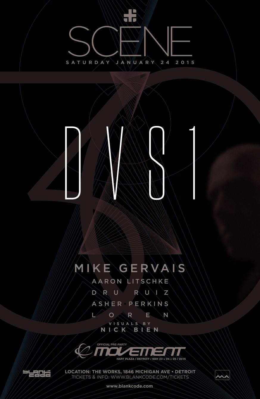 Scene 30 with Dvs1 - Official Movement Pre Party bei The Works, Detroit