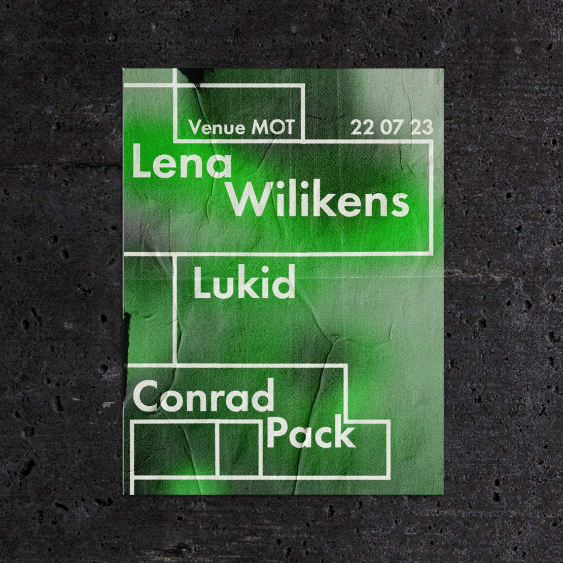 Lena Willikens Lukid Conrad Pack at Venue MOT, London