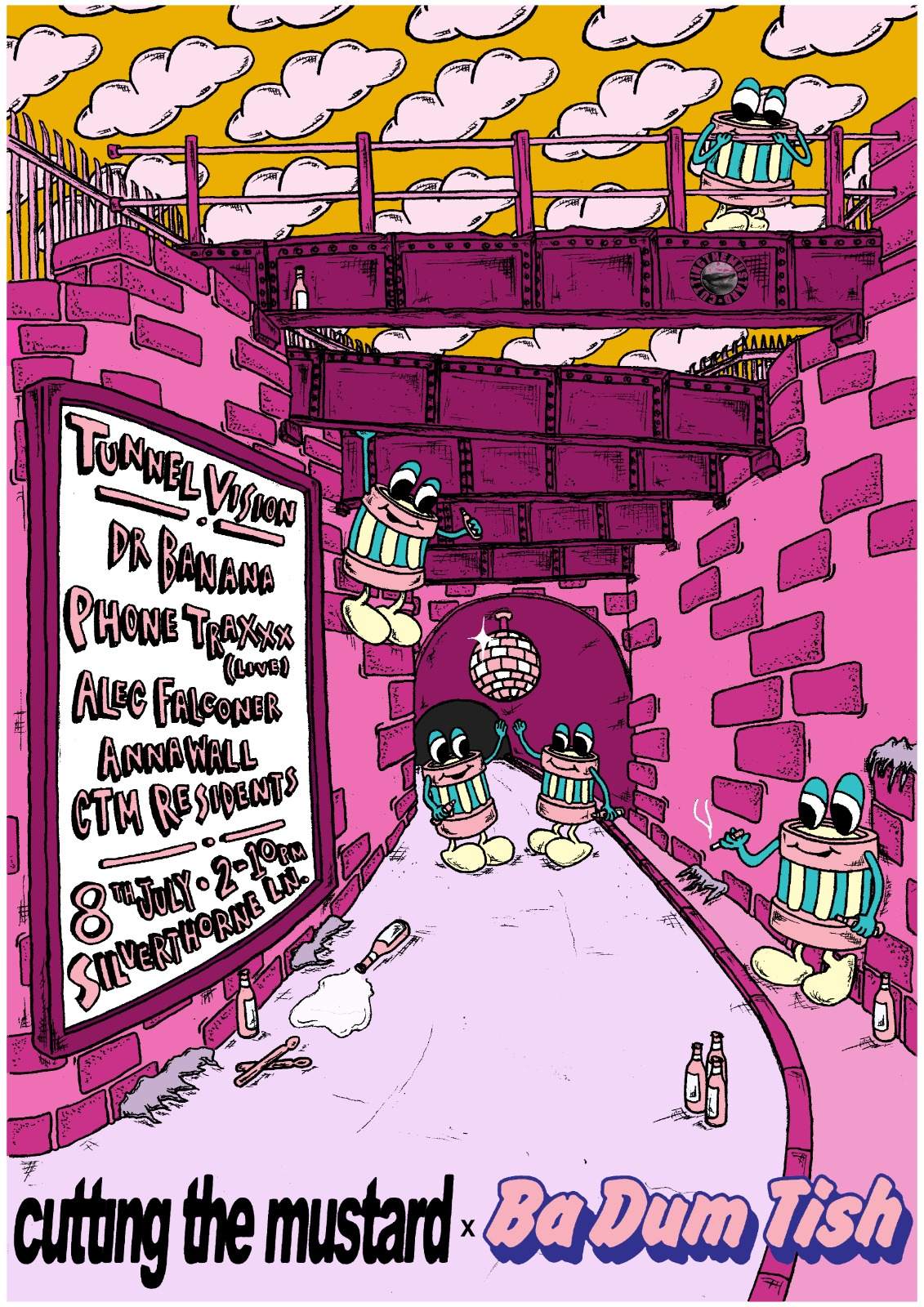 Ba Dum Tish: Tunnel Vision bei The Cider Box, Bristol