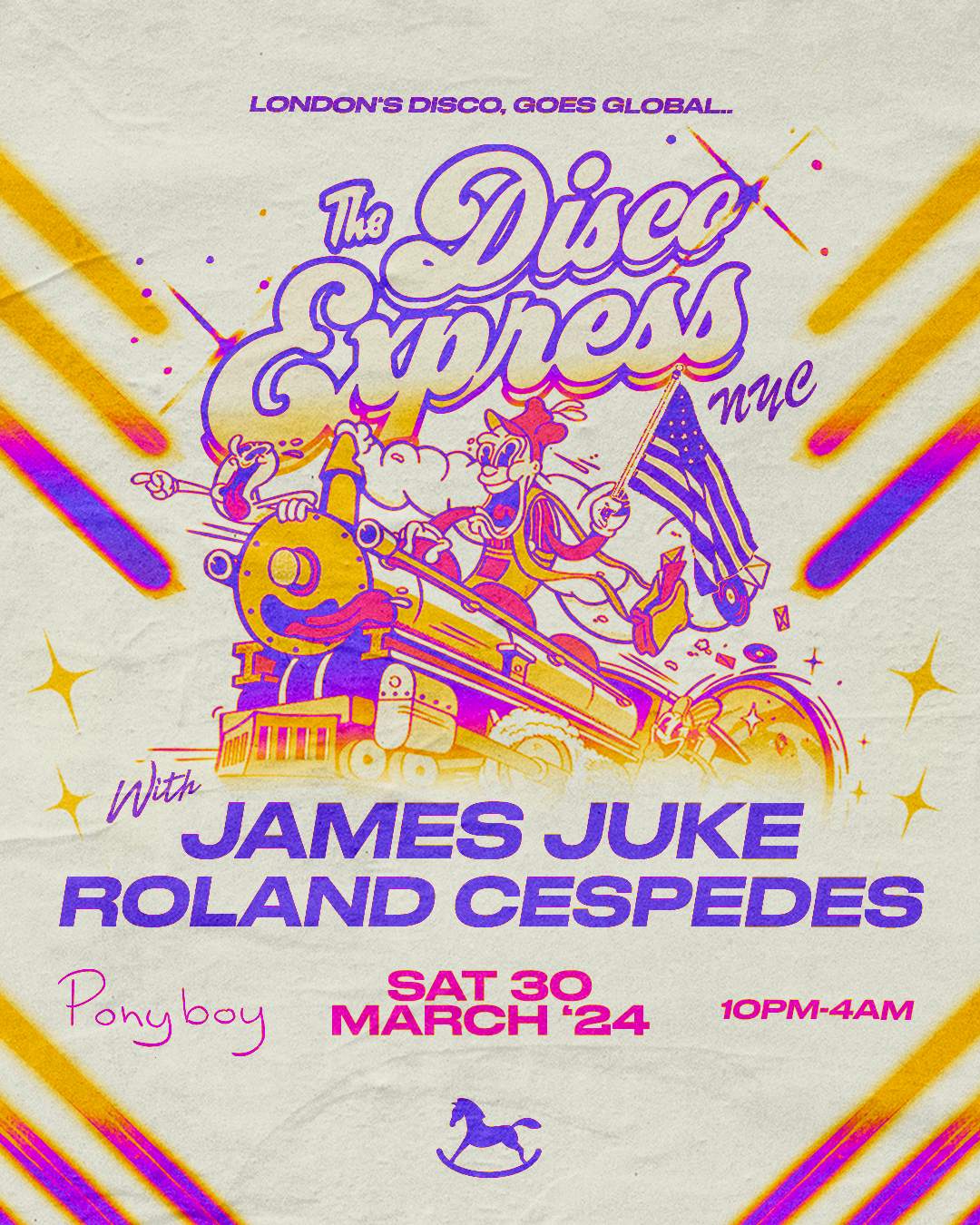 The Disco Express: NYC at Ponyboy, New York