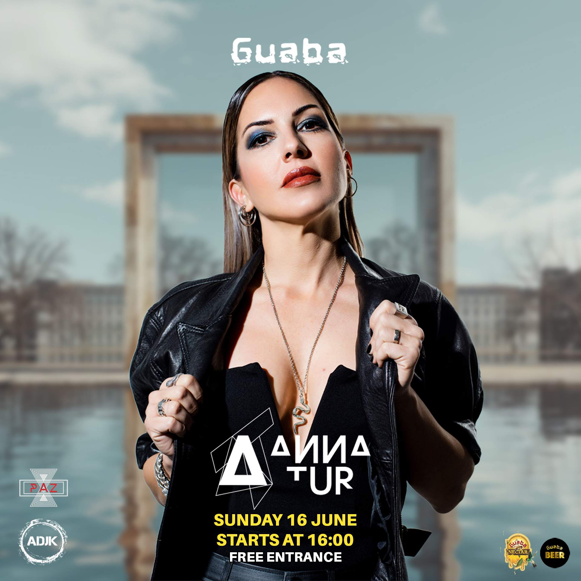 Anna Tur - Free Entrance at Guaba Beach Bar, Cyprus