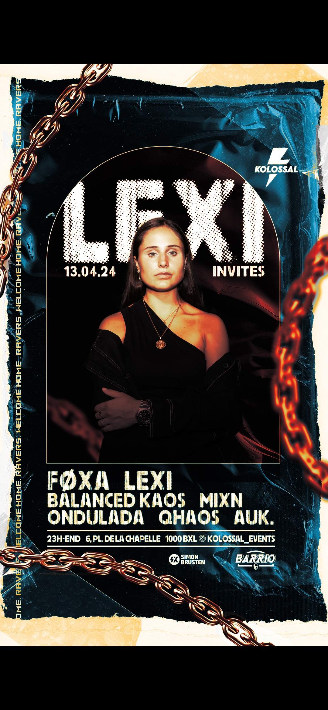 Lexi Invites at Barrio Cafe, Brussels