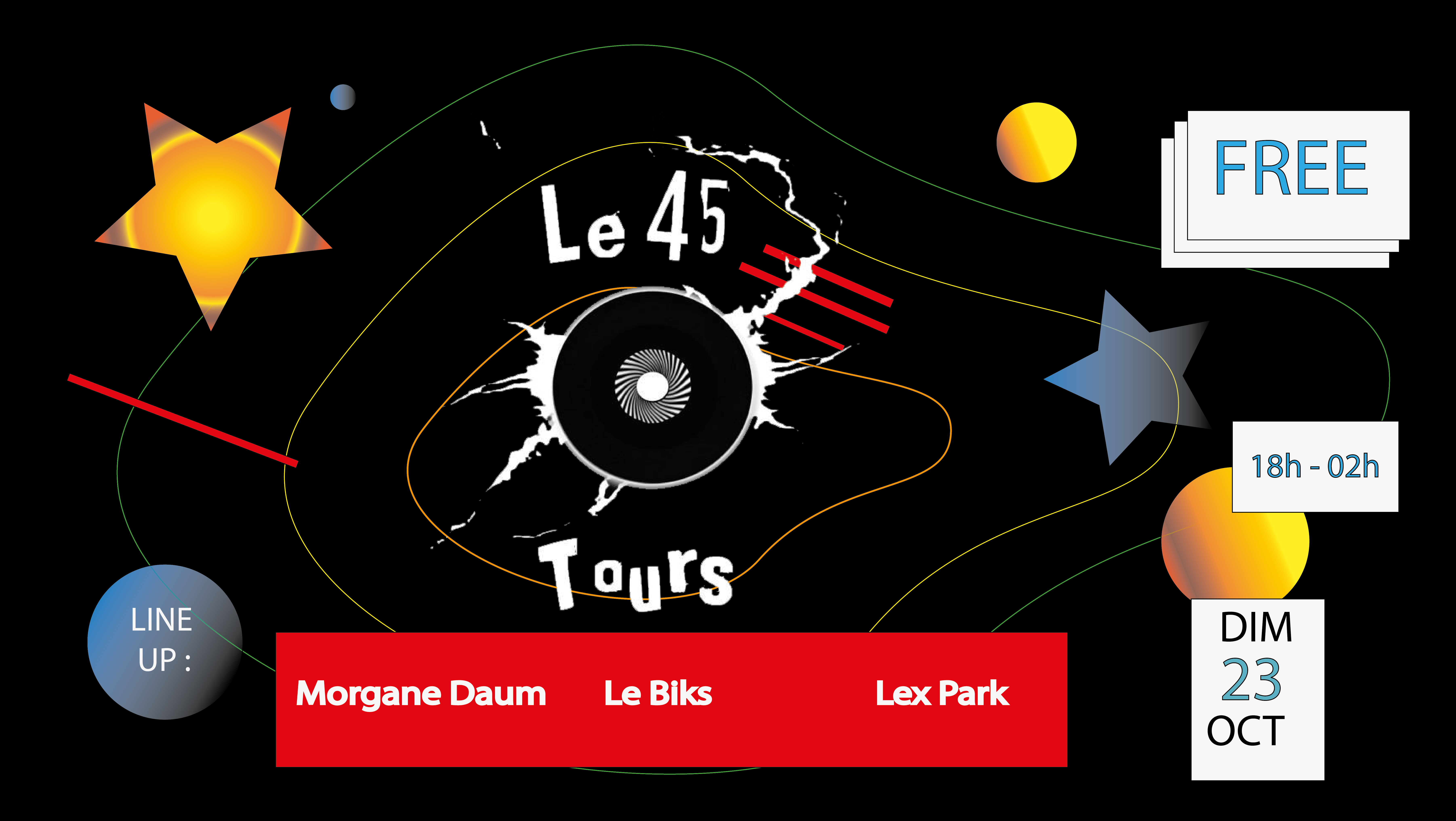Sunday Night Techno with Morgane Daum, Le Biks & Lex Park at Le 45 ...