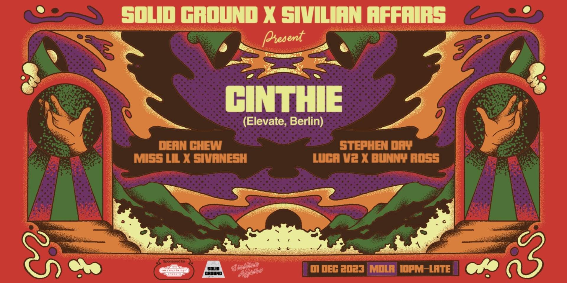 Solid Ground x Sivilian Affairs present CINTHIE at Tuff Club, Singapore