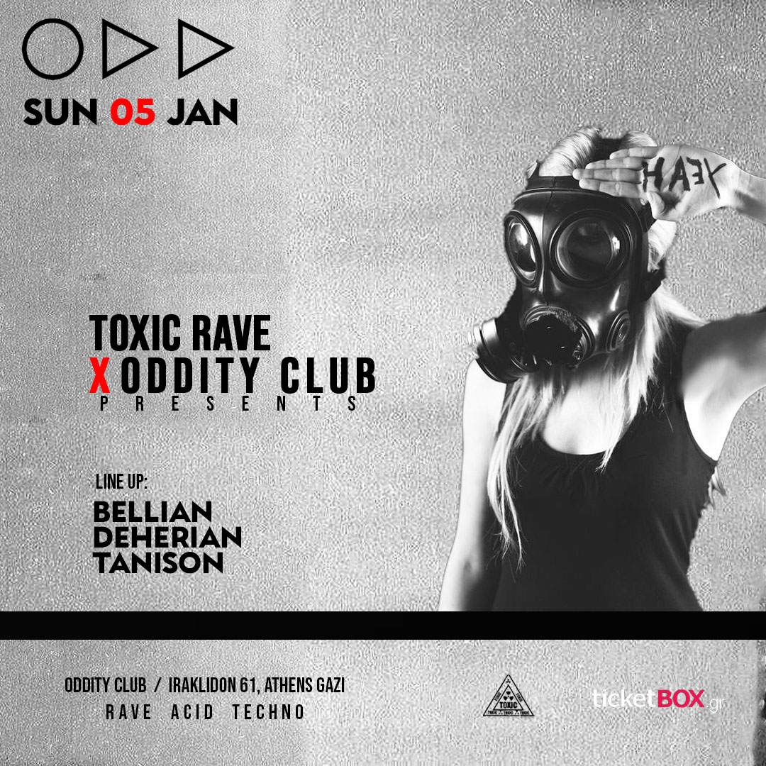 Toxic Rave x Oddity Club Athens at Oddity Club, Athens