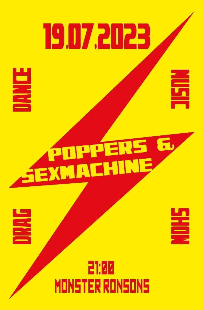 PRIDE, POPPERS & SEXMACHINE bij Monster Ronson's Ichiban Karaoke, Berlijn