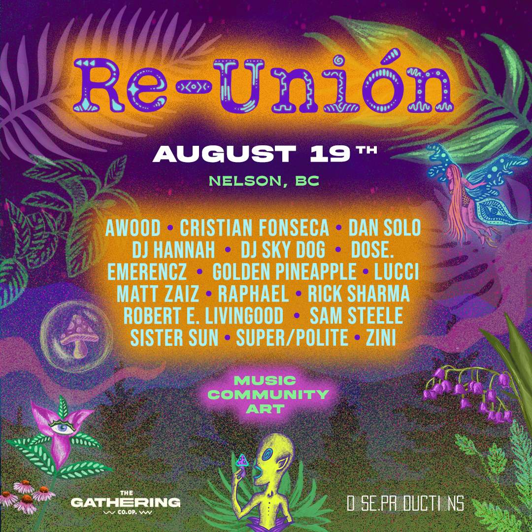 Re-Unión Music Festival bei TBA - Near Nelson, BC, Vancouver