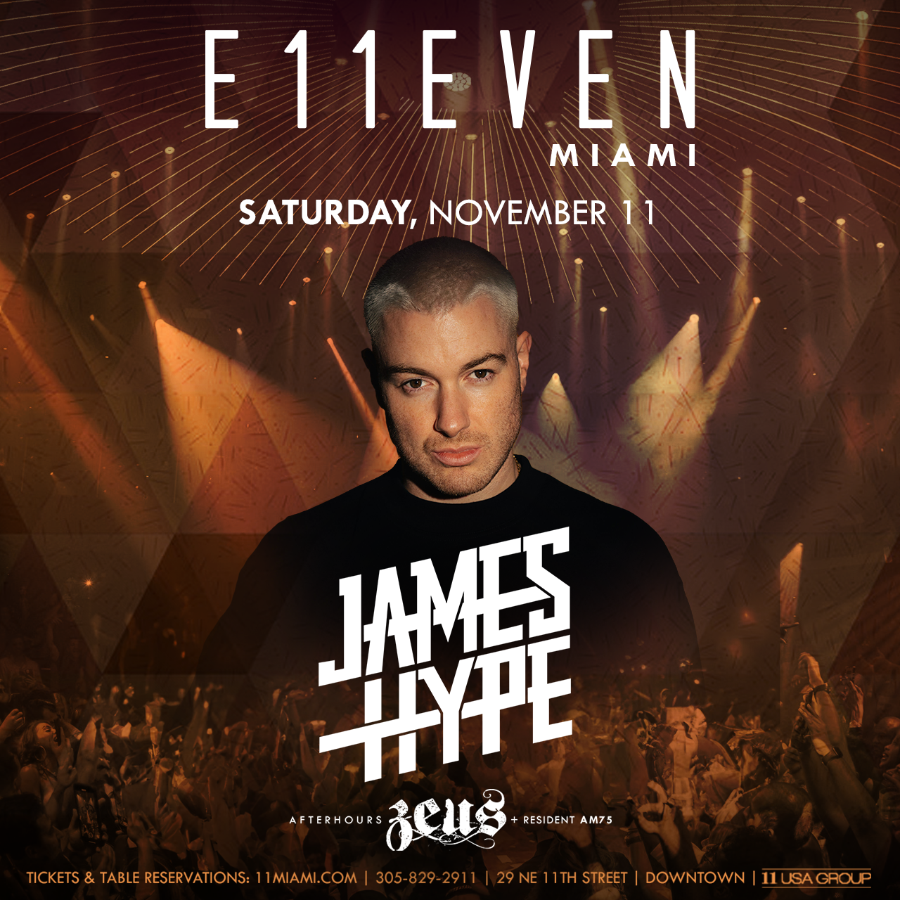 James Hype at E11EVEN MIAMI & ROOFTOP, Miami