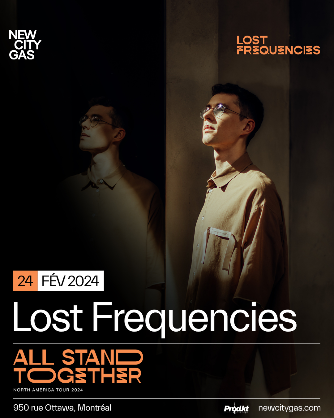 Lost Frequencies - All Stand Together Tour at New City Gas, Montreal