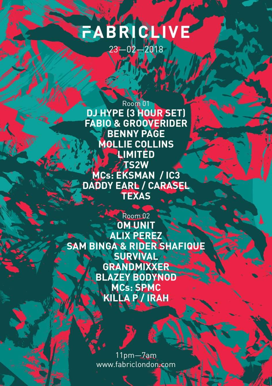 FABRICLIVE: DJ Hype (3 Hour set), Fabio & Grooverider, Om Unit & More ...