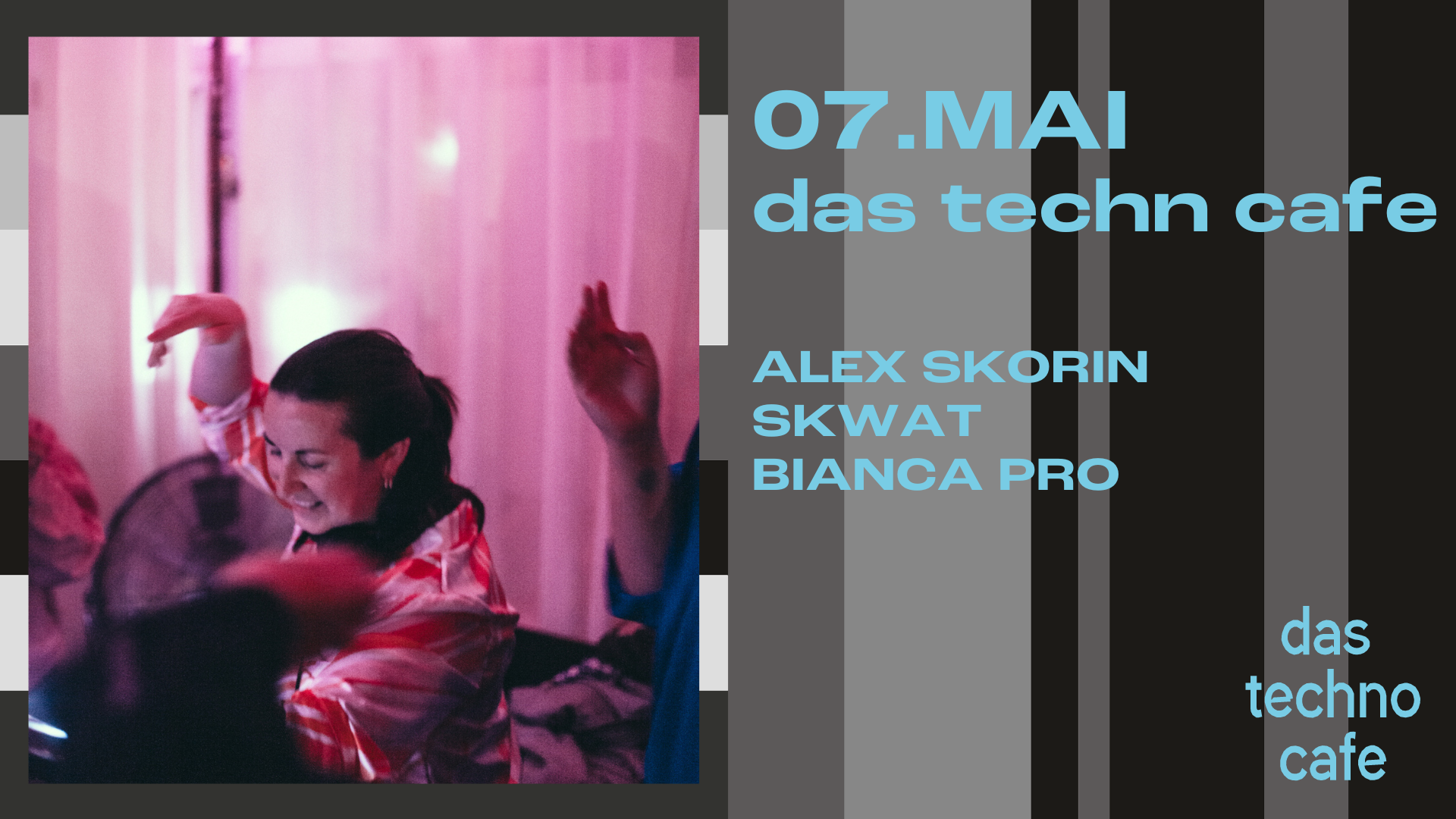 das techno cafe at Volksgarten Pavillon, Vienna