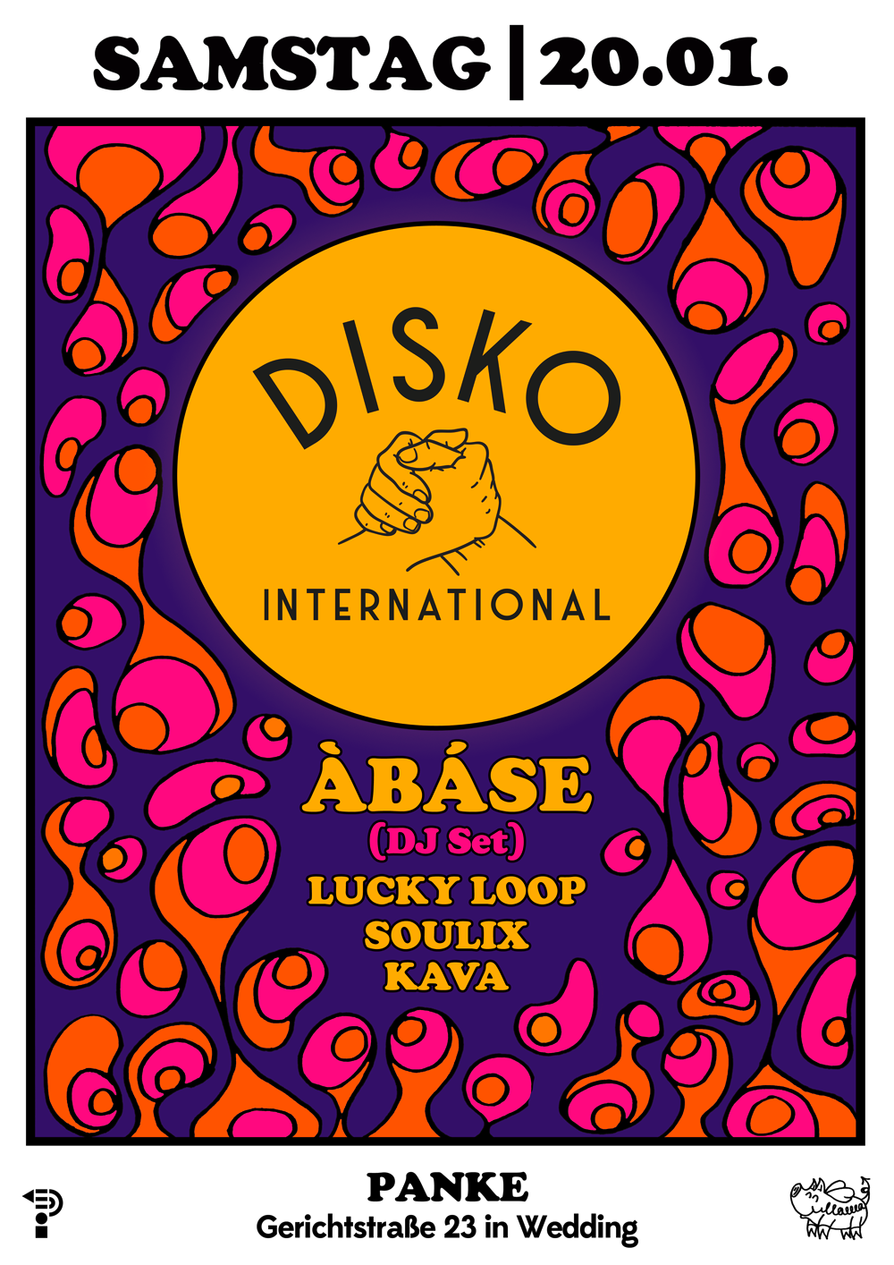 Disko International #20 with Àbáse (DJ Set) at Panke, Berlin