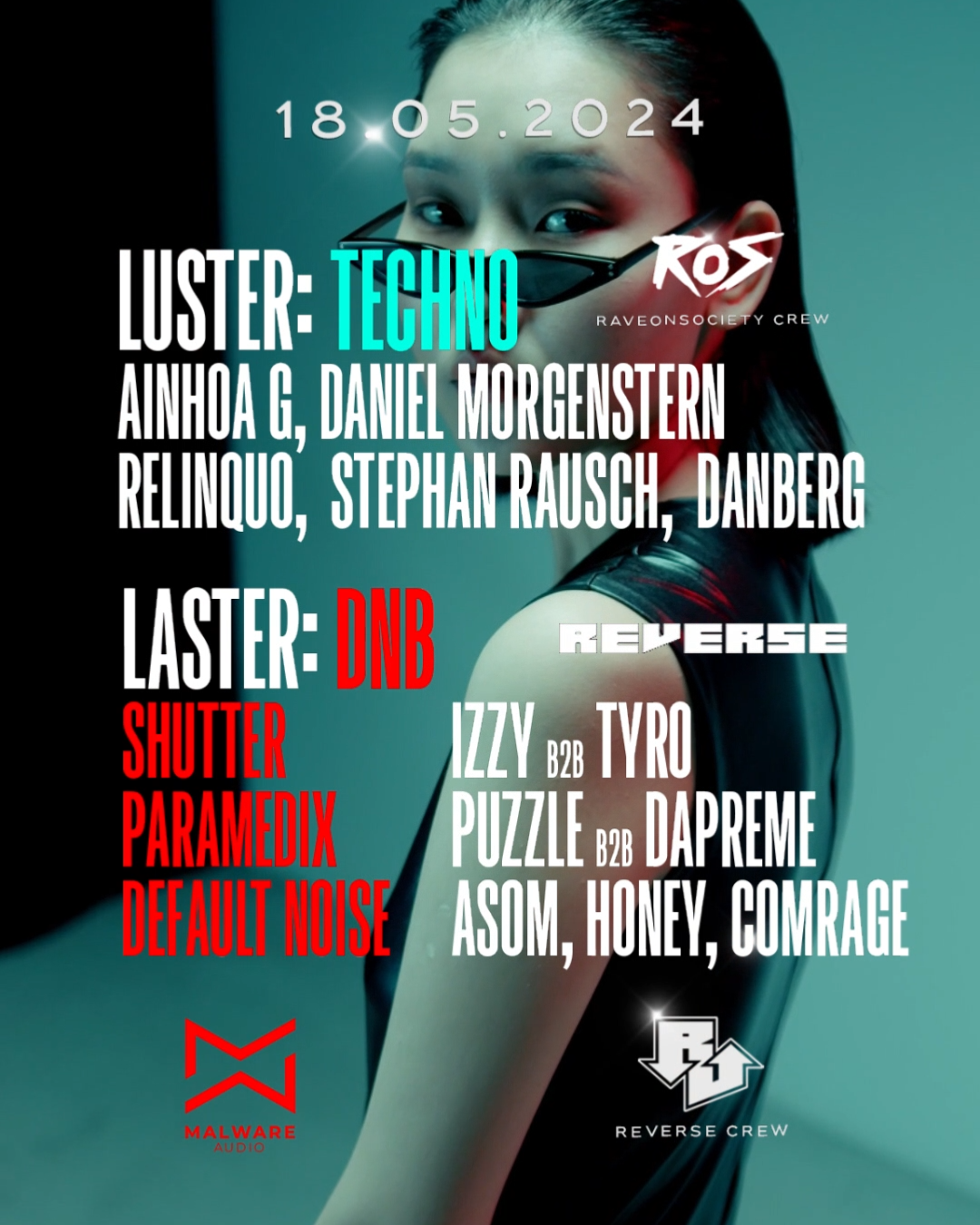 WIRE RAVE - on 2 Floors - TECHNO x DNB at Das Werk, Vienna