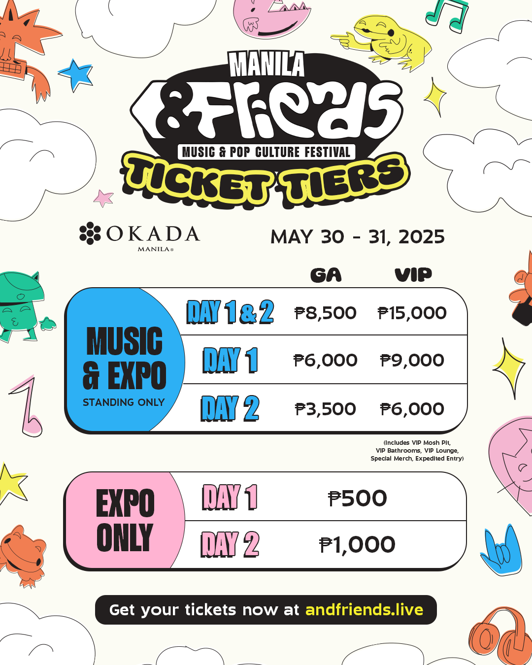 &FRIENDS Festival Manila 2025 at Okada Manila, Manila