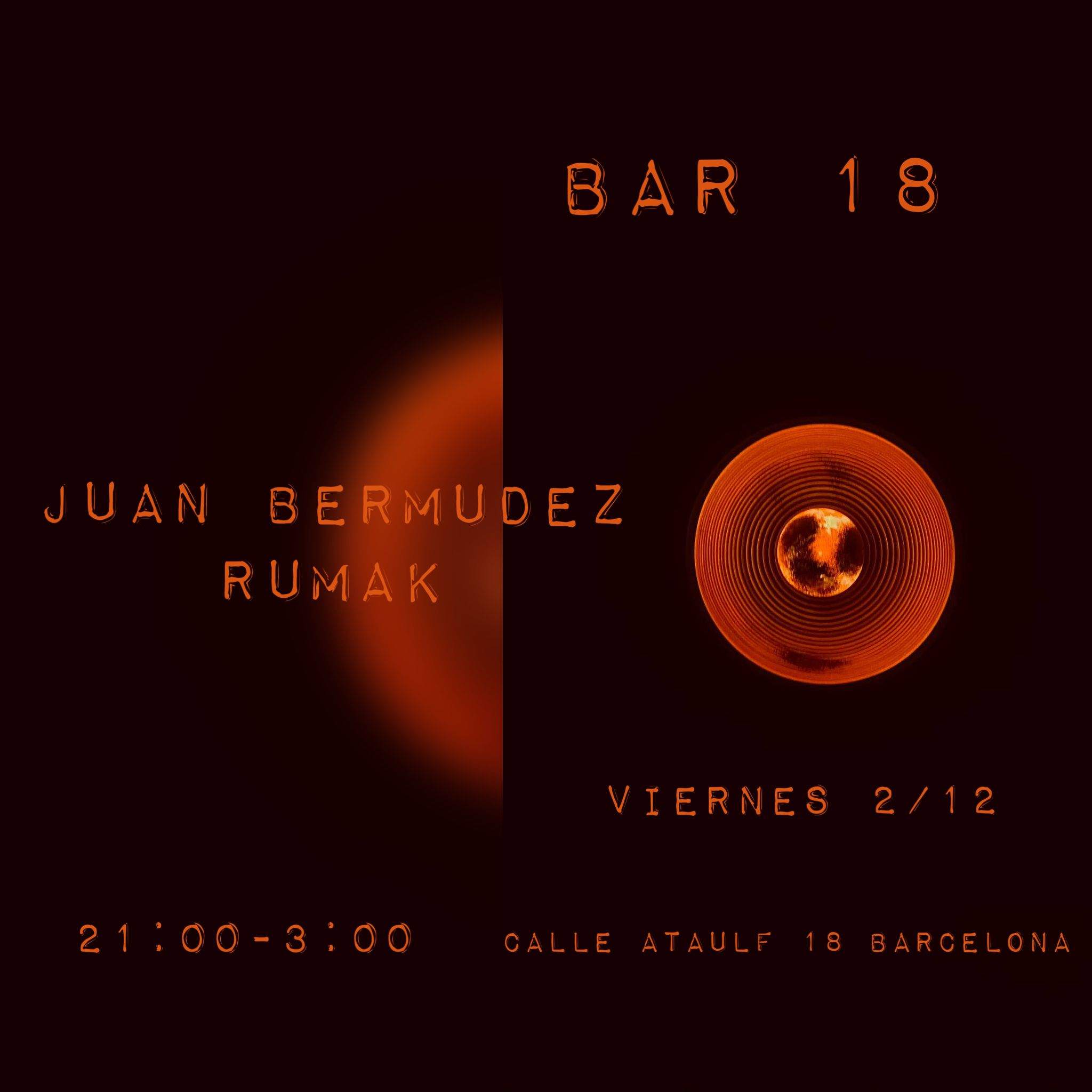 18 - JUAN BERMÚDEZ - RUMAK at 18, Barcelona