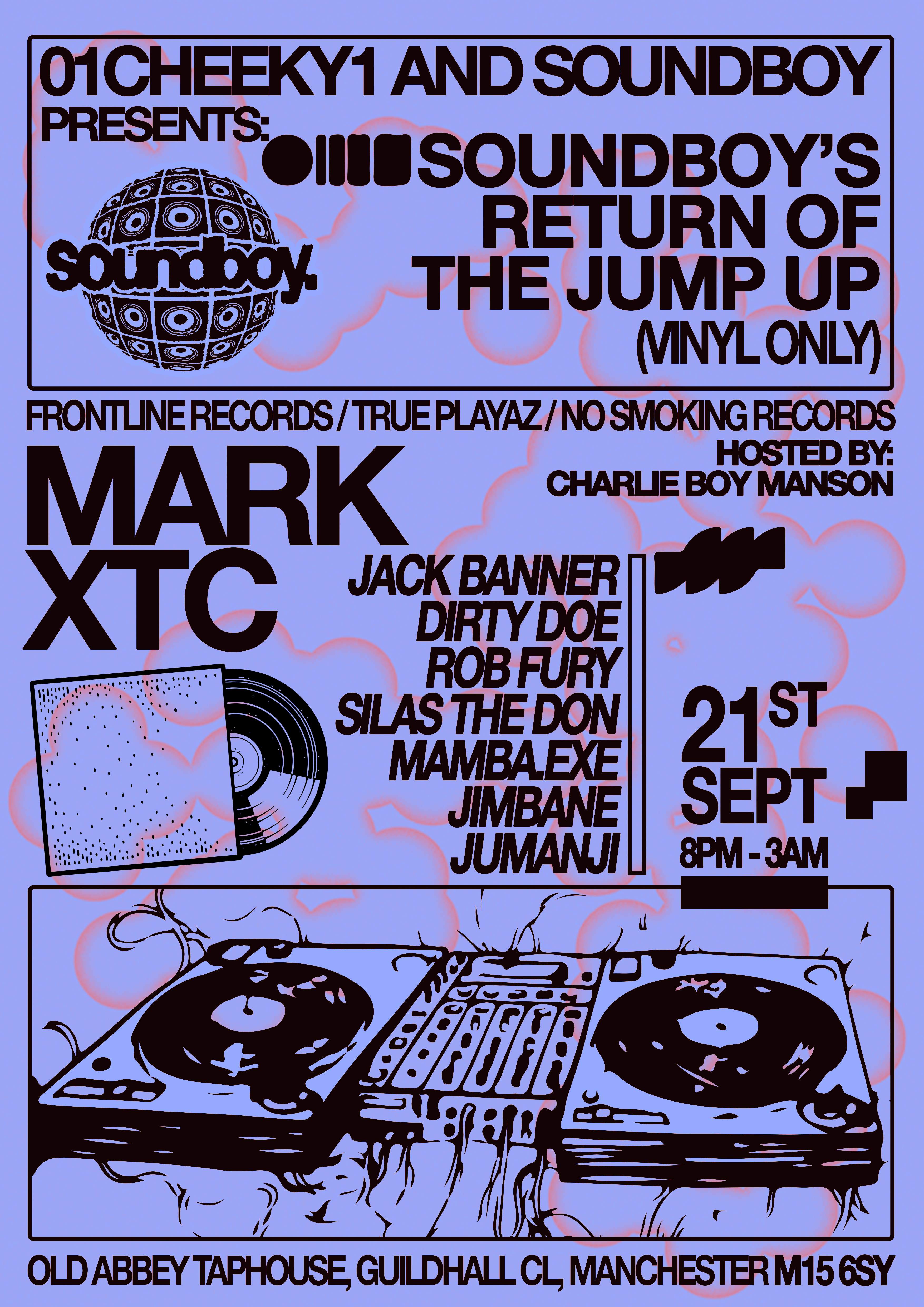 Soundboy's 'Return Of The Jump Up' en The Old Abbey Taphouse, Manchester