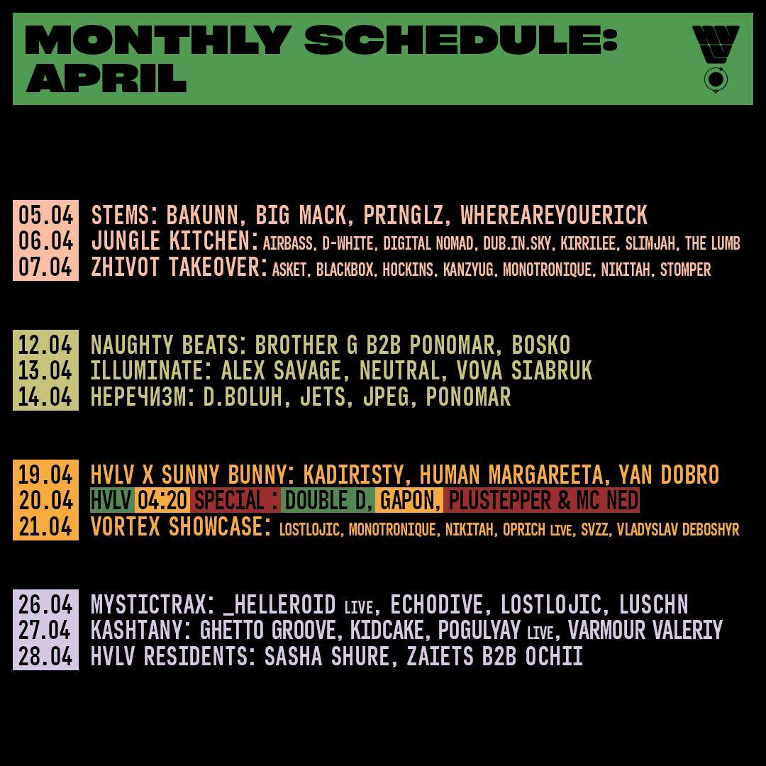HVLV x Sunny Bunny: Kadiristy, human margareeta, Yan Dobro at HVLV Bar ...