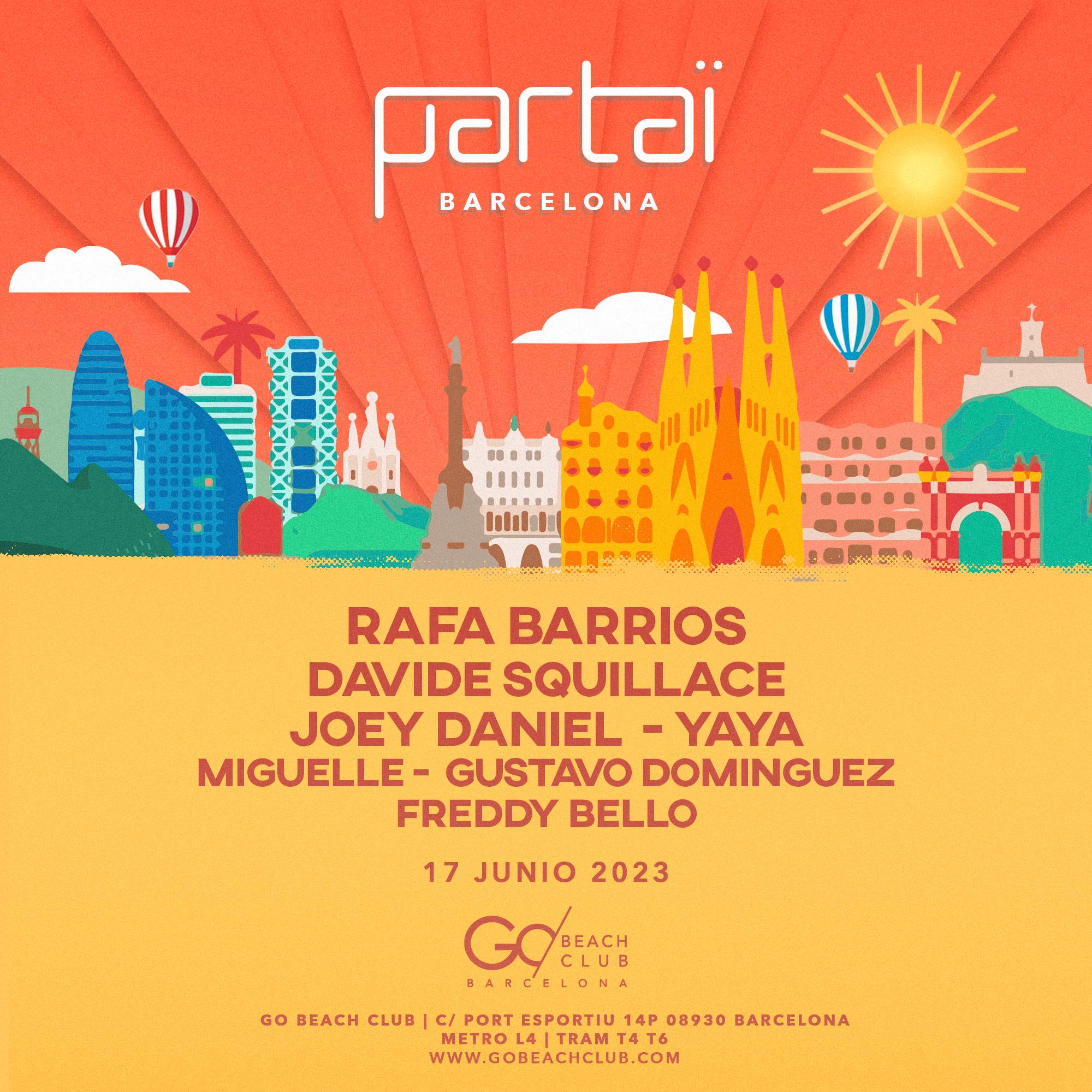 PARTAÏ - Go Off Week at Seaseaclub Barcelona, Barcelona