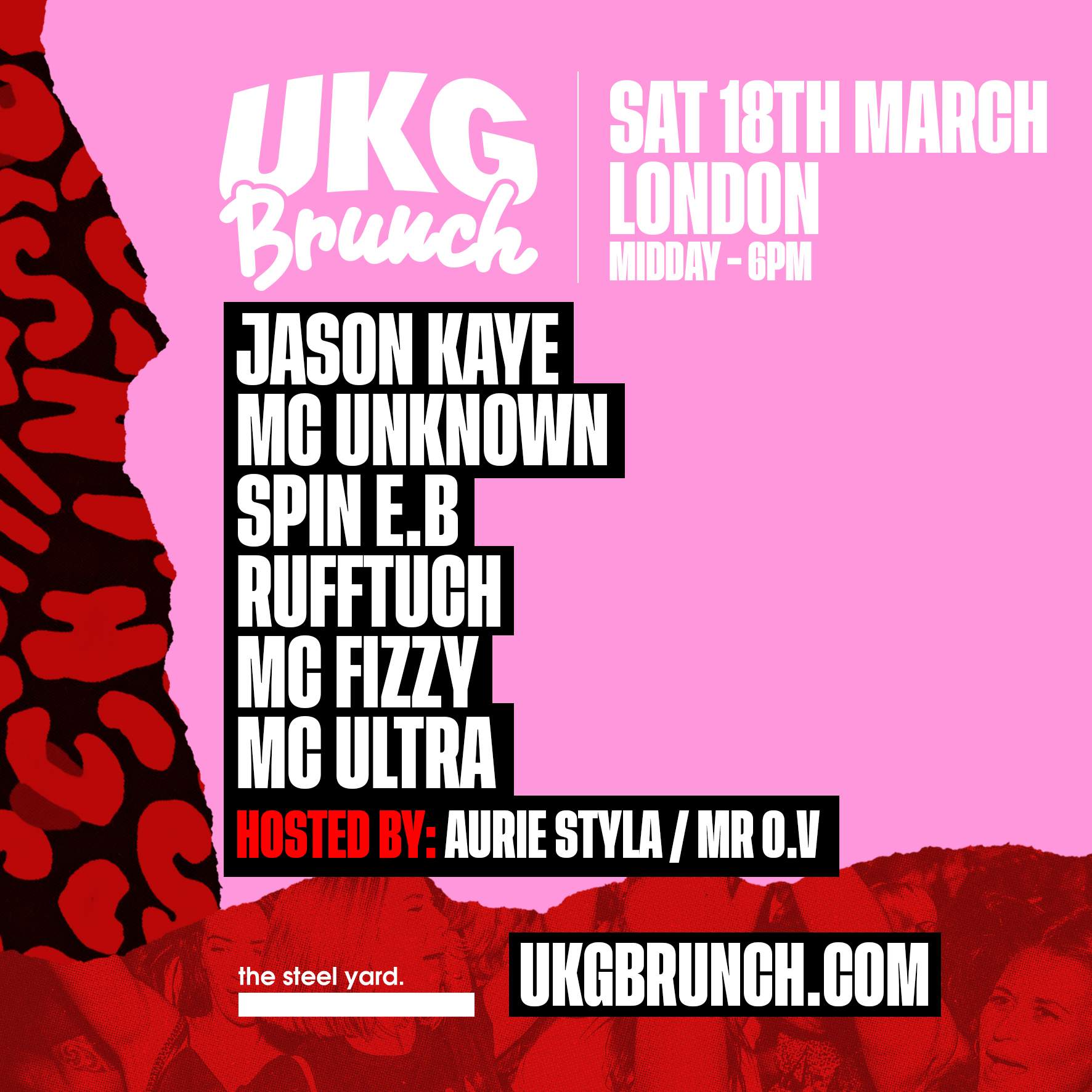 UKG BRUNCH - LONDON at The Steel Yard, London