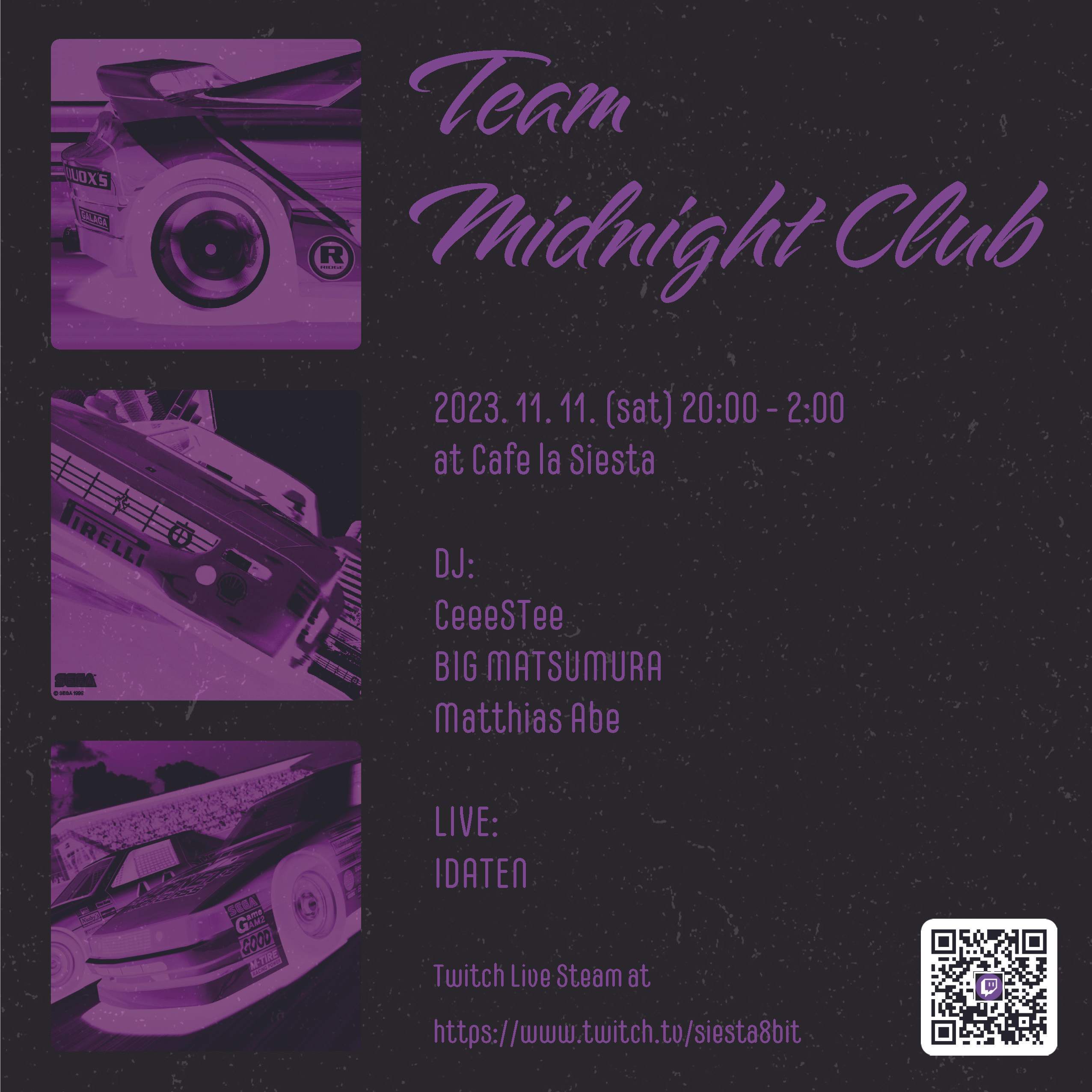 Team Midnight Club at Cafe la Siesta, Kansai