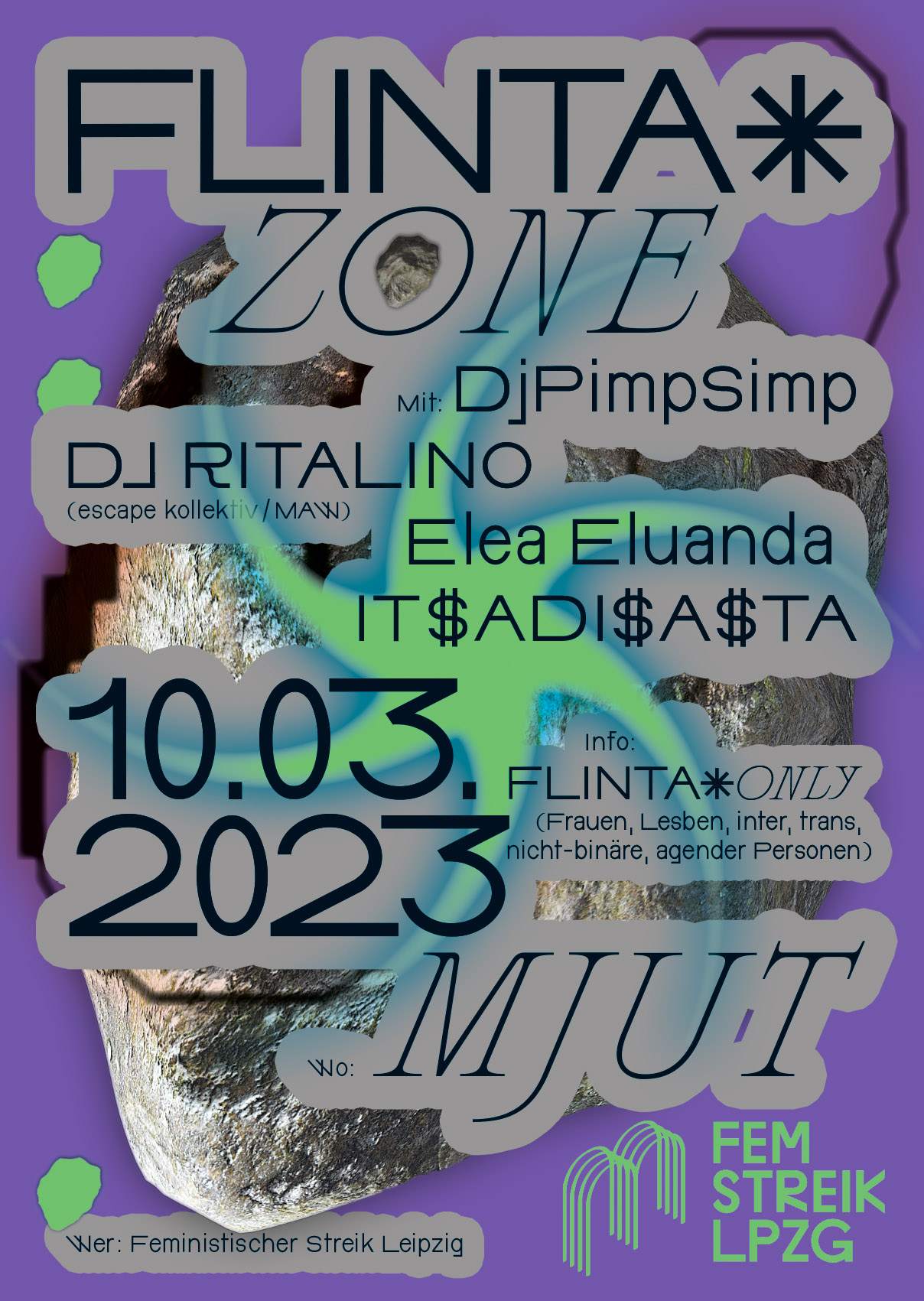 flinta*zone at mjut, Leipzig