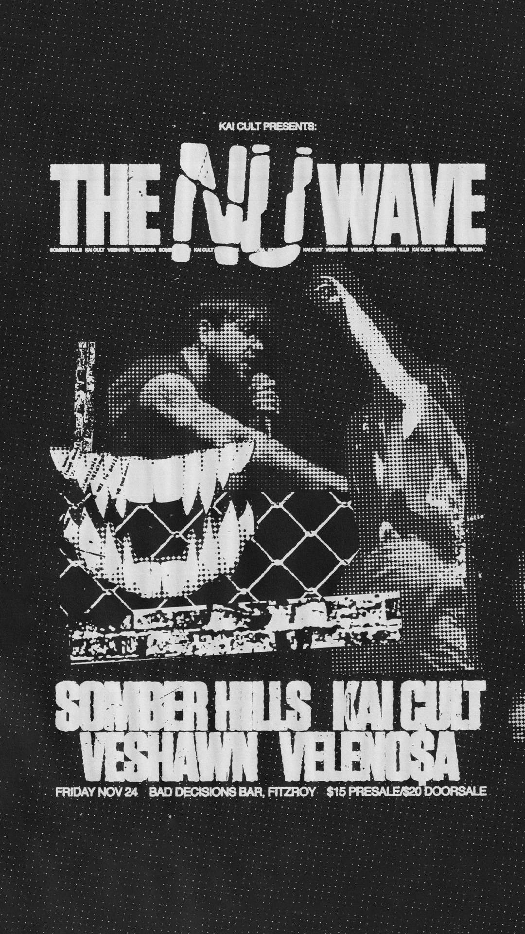 THE NU WAVE en Bad Decisions, Melbourne