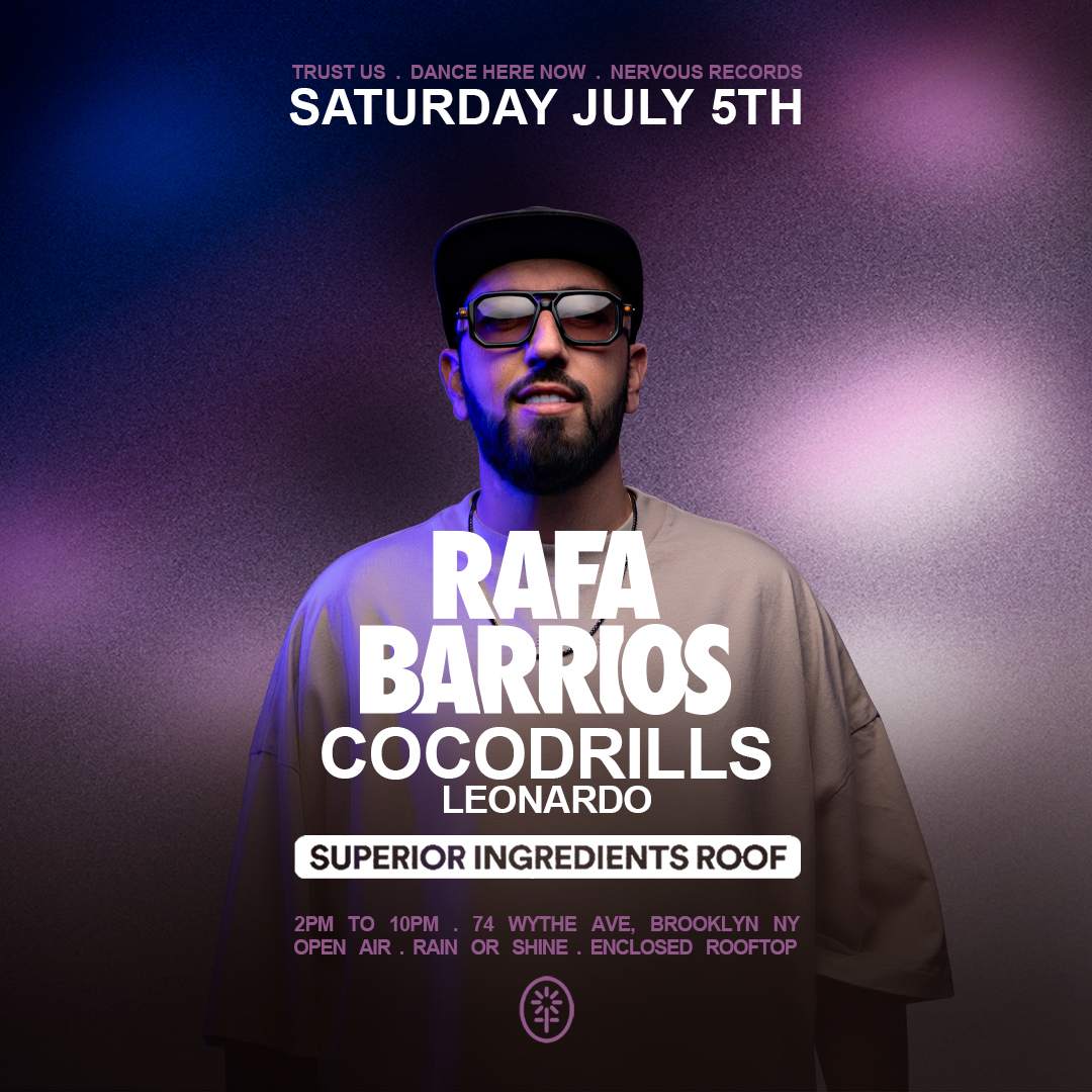 Rafa Barrios - Independence Day Weekend at Superior Ingredients, New ...