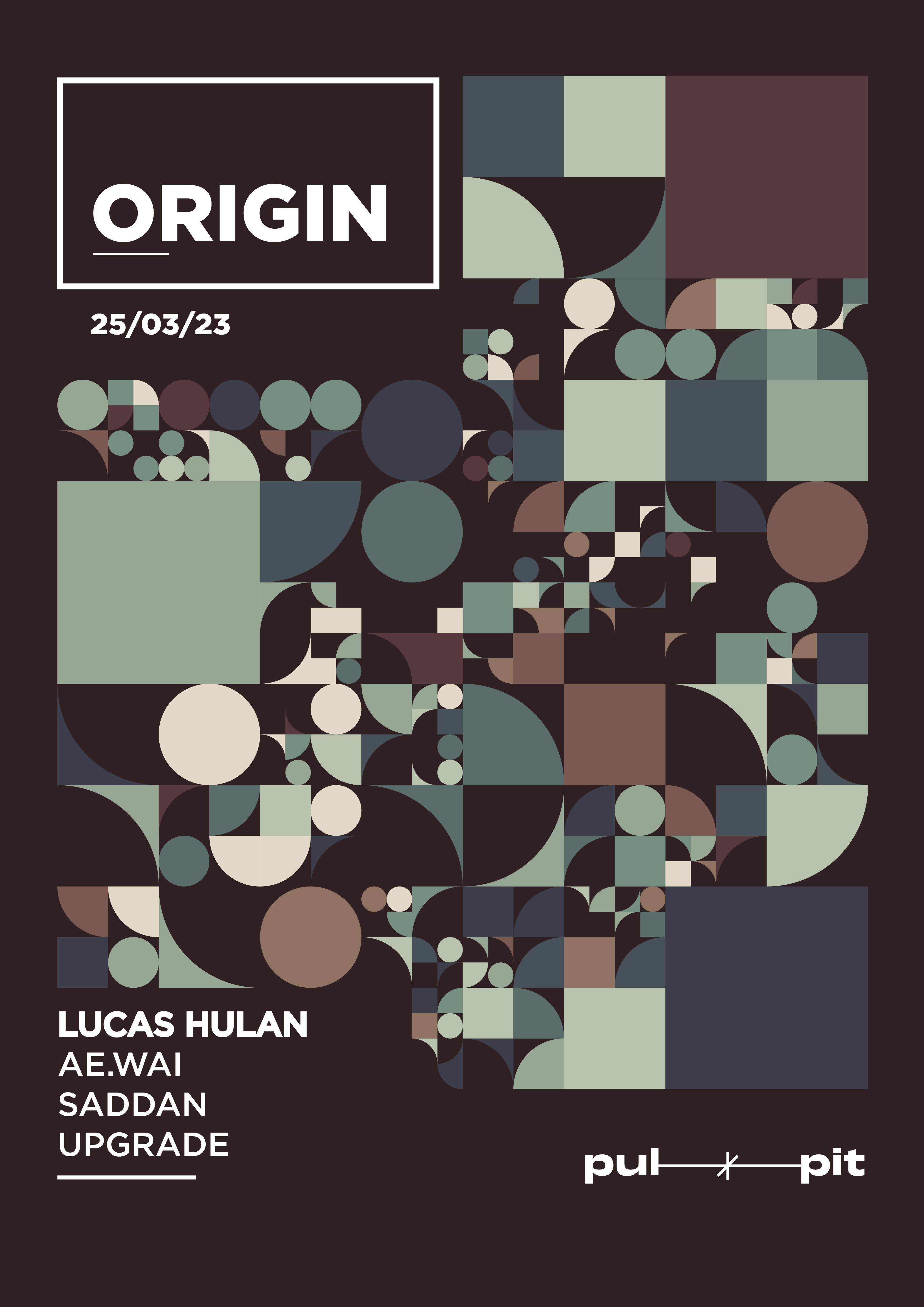 Origin w/. Lucas Hulan at pul.pit, Czech Republic