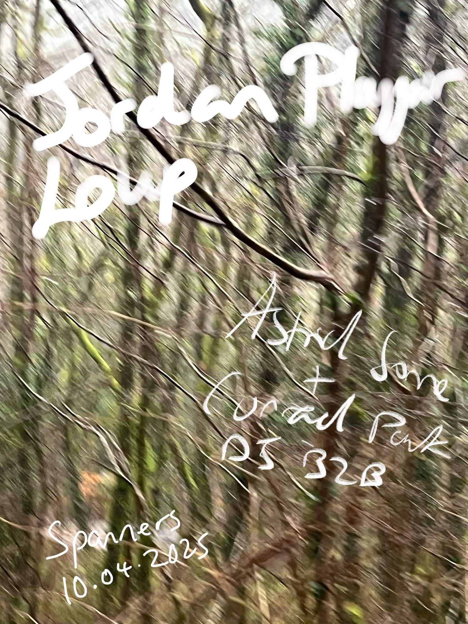 Jordan Playfair + Loup + Astrid Sonne & Conrad Pack at Spanners, London ...