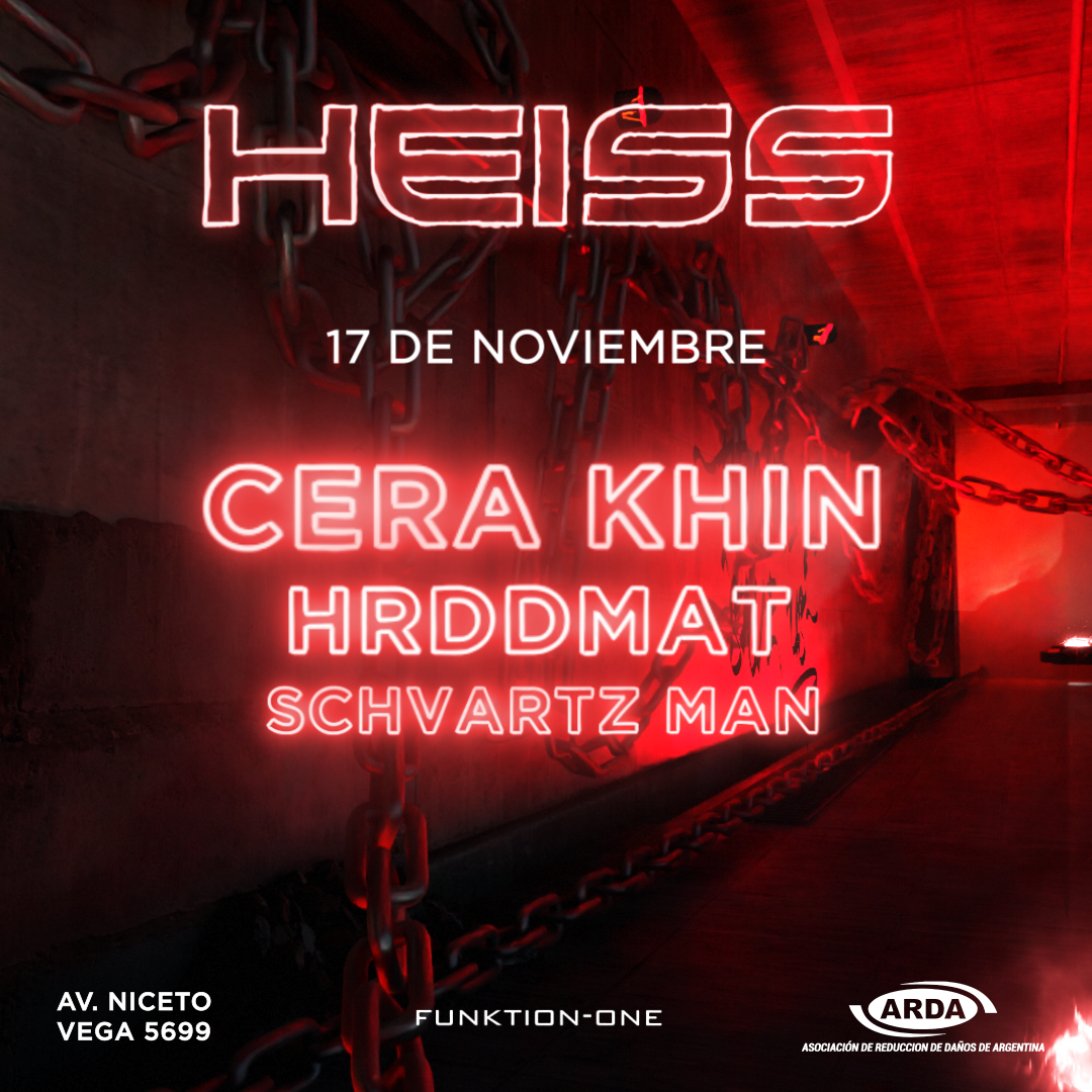 HEISS TECHNO - Cera Khin at Blow, Buenos Aires