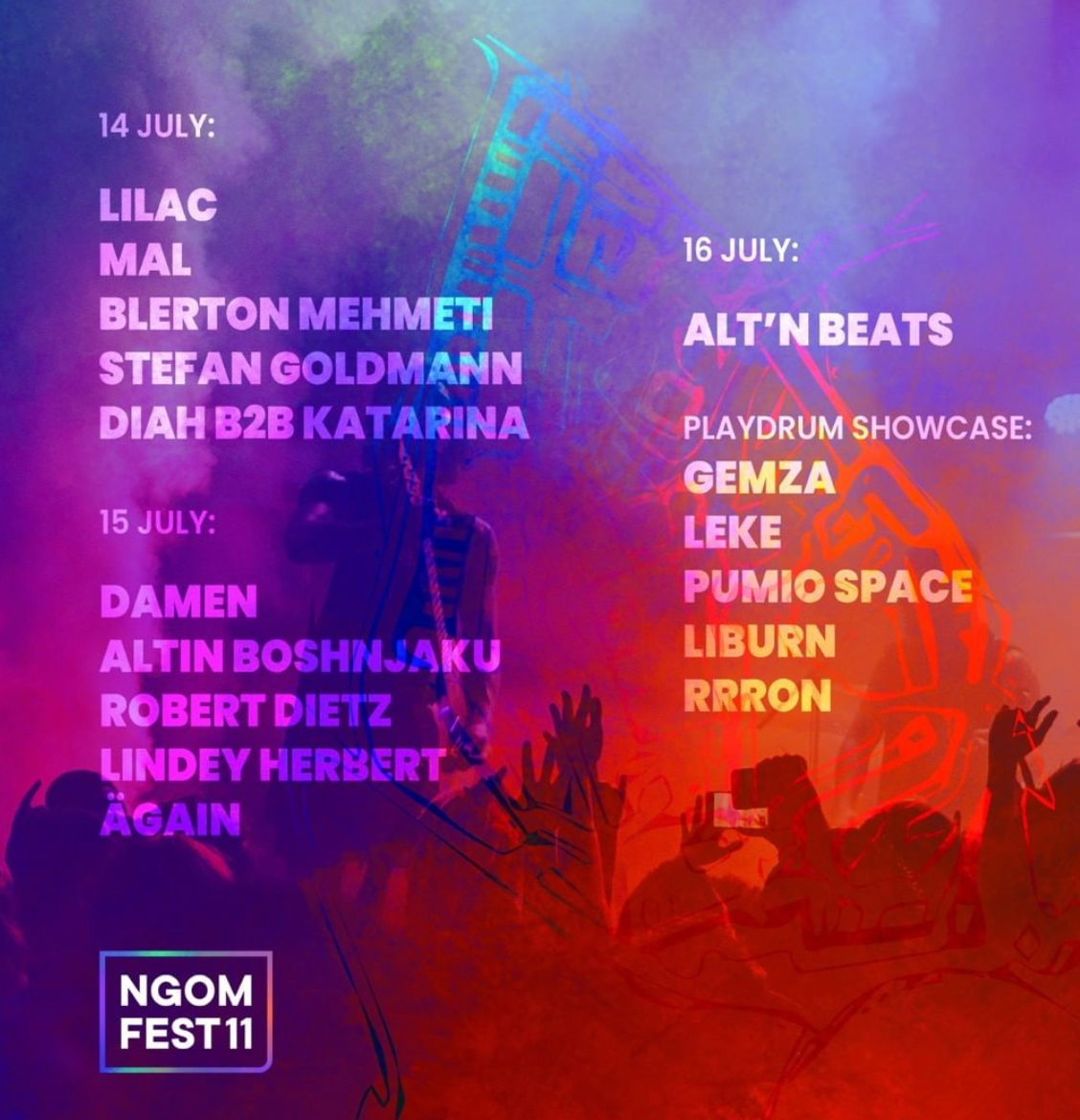 Ngom Fest 2022 em Prizren Fortress, Kosovo