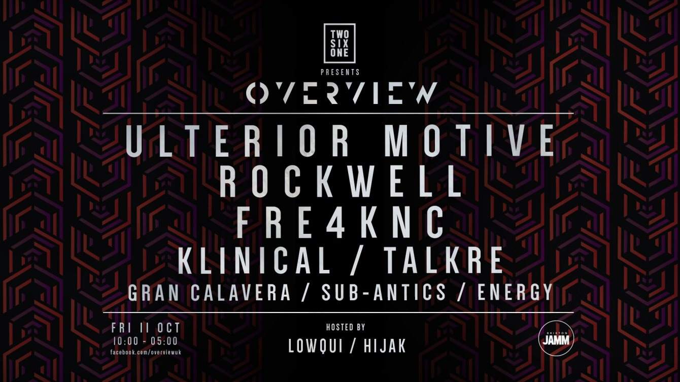 Two Six One X Overview Music: Ulterior Motive, Rockwell, Fre4knc ...