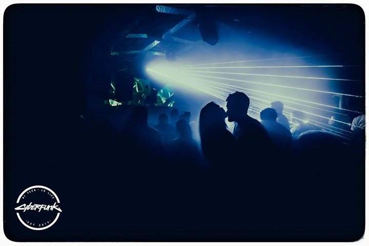 Cyberfunk Christmas Party at The Qube Project, London