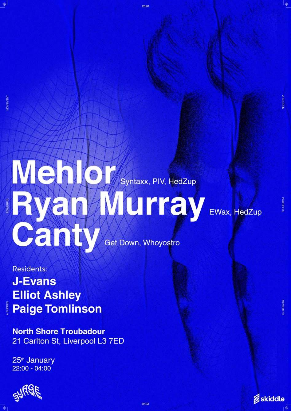 Surge with Mehlor, Ryan Murray, Canty en North Shore Troubadour, Liverpool