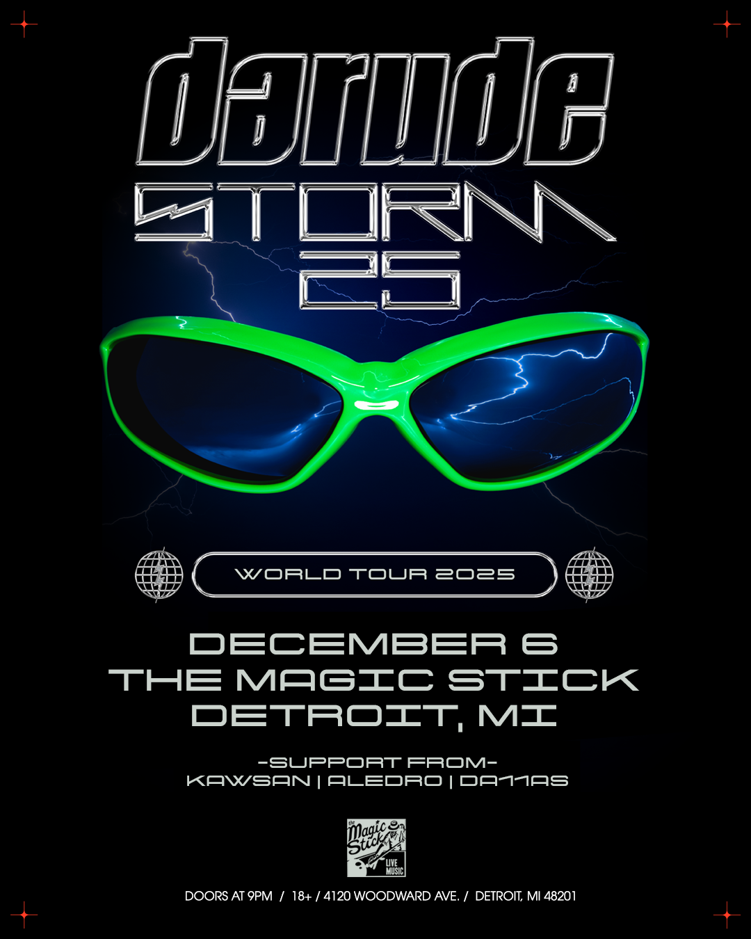 Darude - Storm 25 bei Magic Stick, Detroit