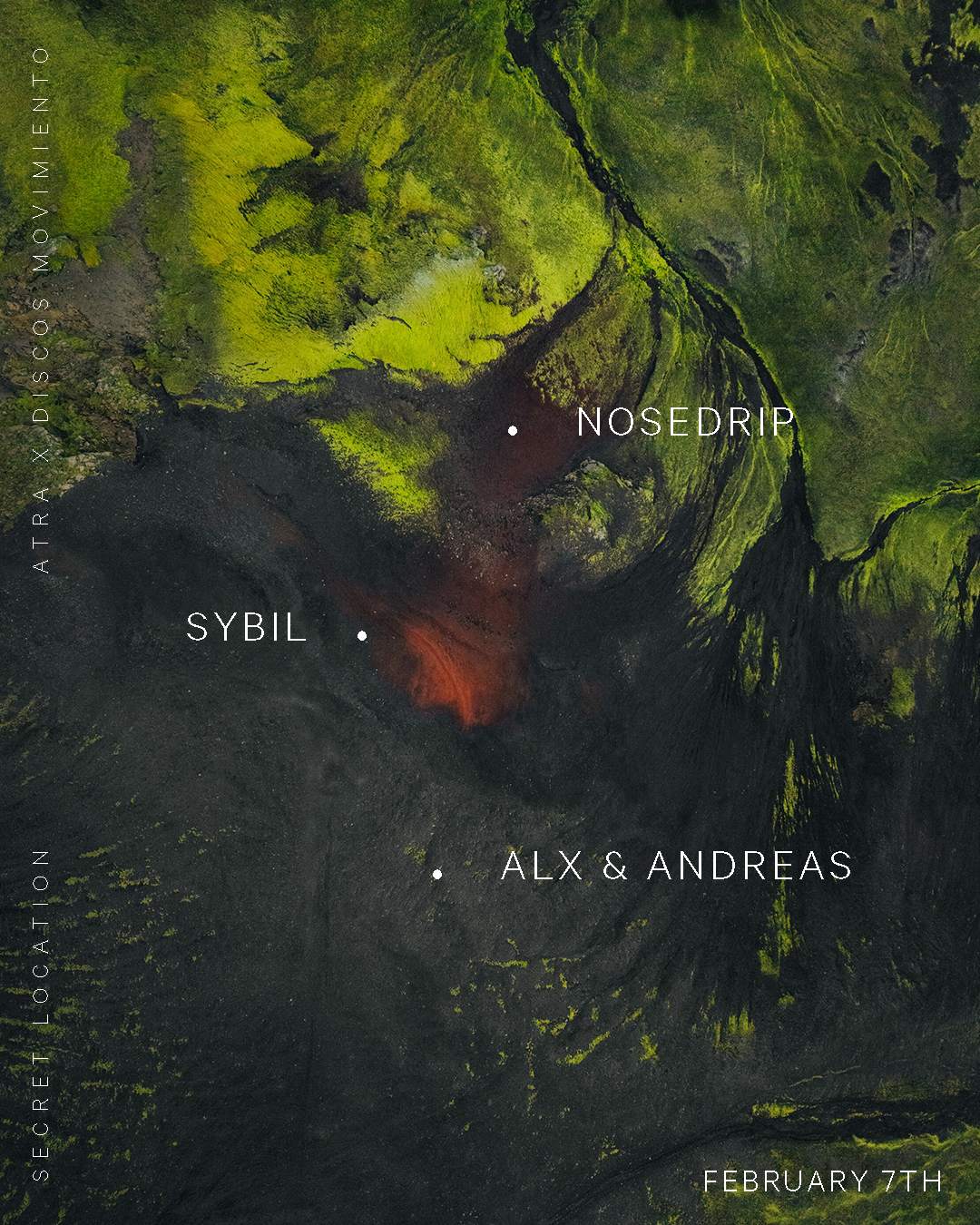 Discos Movimiento x ATRA Form: Nosedrip, Sybil, Alx & Andreas en CDMX ...