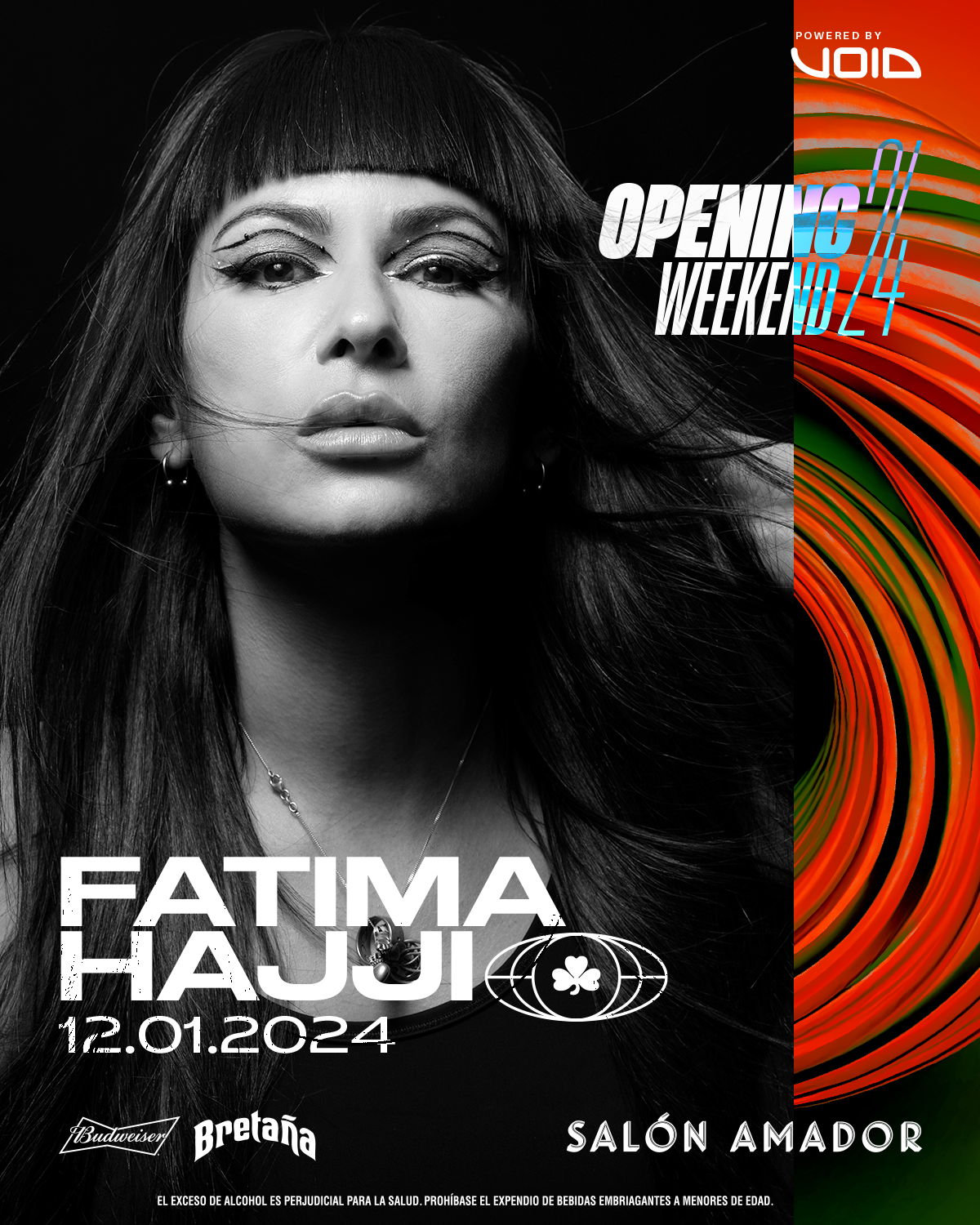 Fatima Hajji en Salón Amador at Salon Amador, Medellin