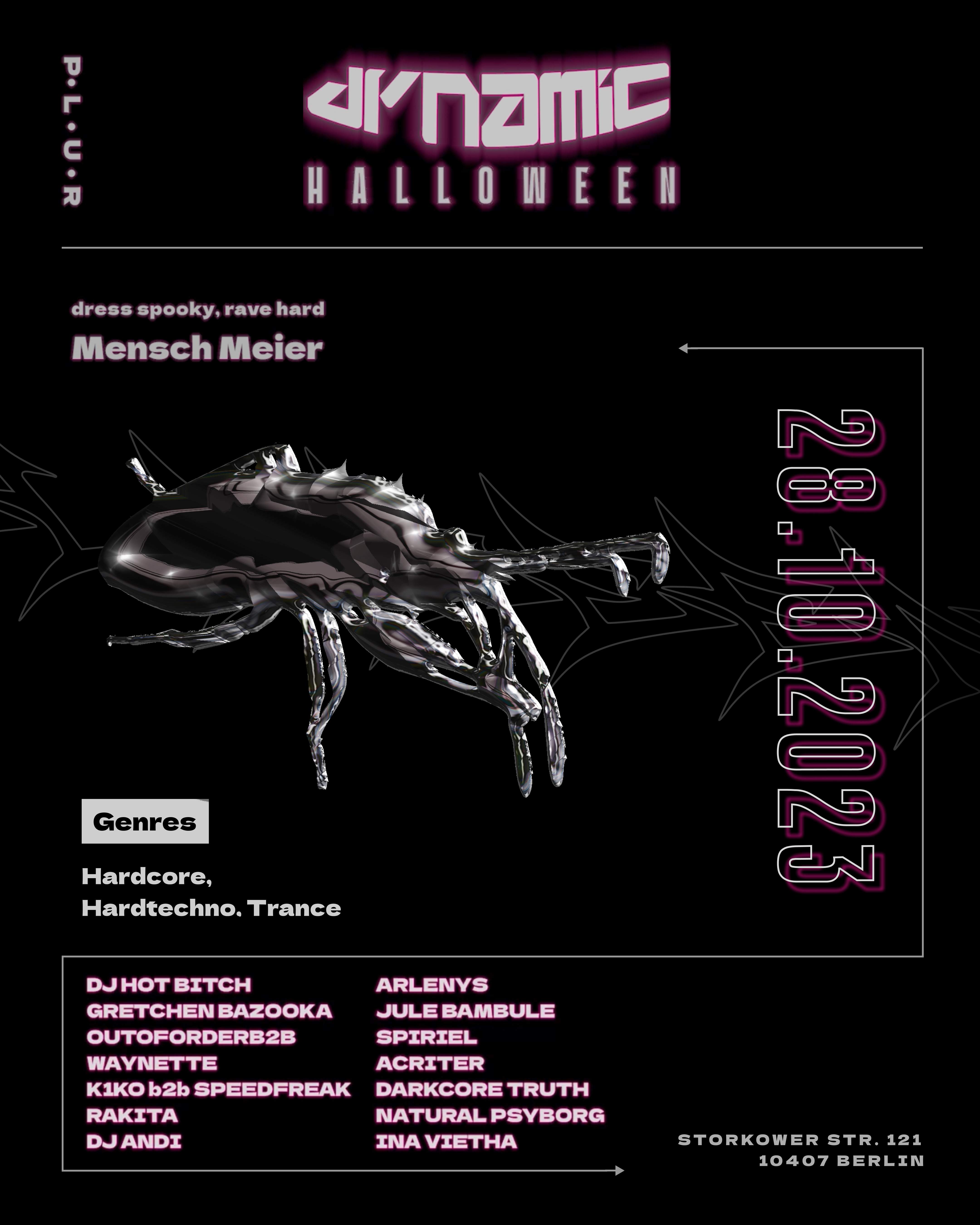DYNAMIC HALLOWEEN at Mensch Meier, Berlin