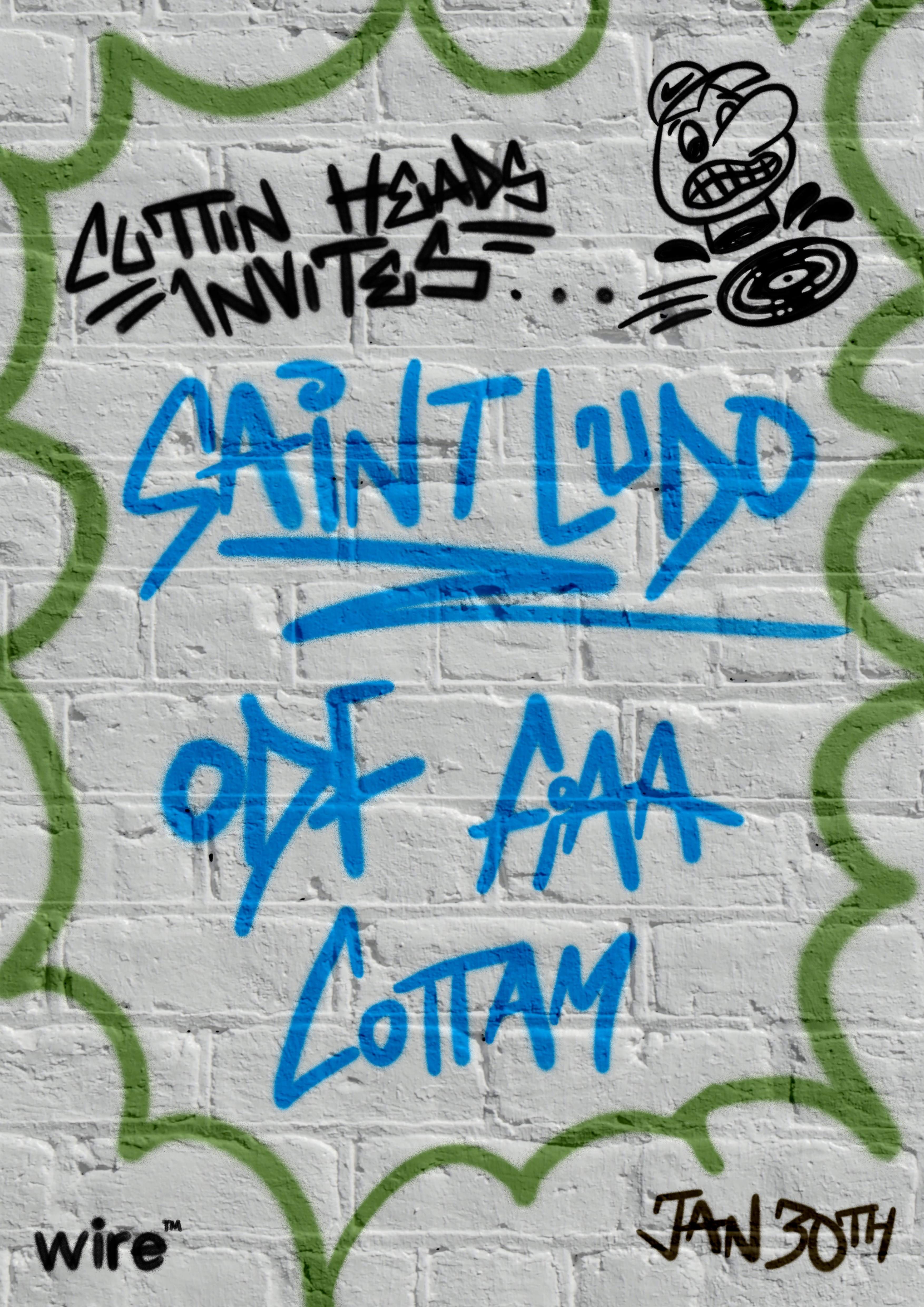 Cuttin' Heads invites... Saint Ludo at Wire Club, Leeds