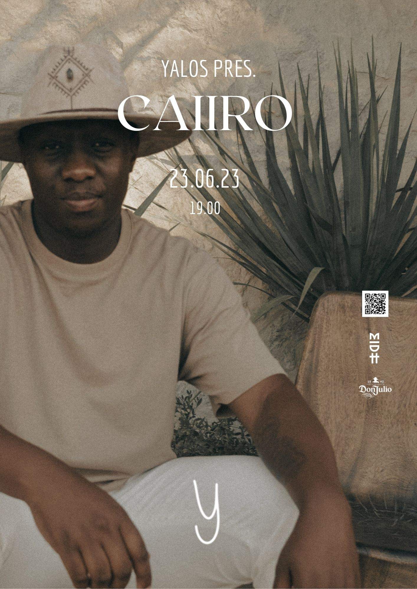 Yalos x Madorasindahouse with Caiiro at Yalos Santorini, Greece