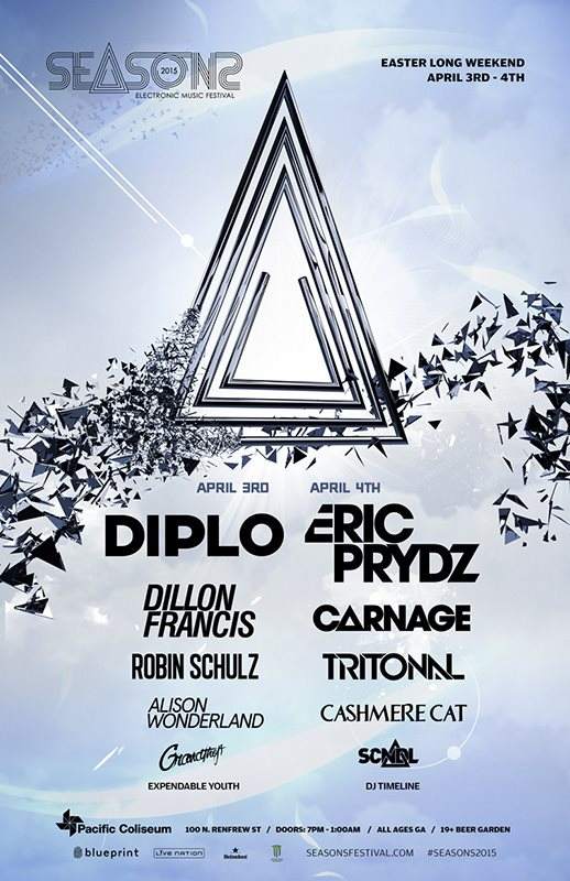 Seasons Festival 2015 at Pacific Coliseum Vancouver