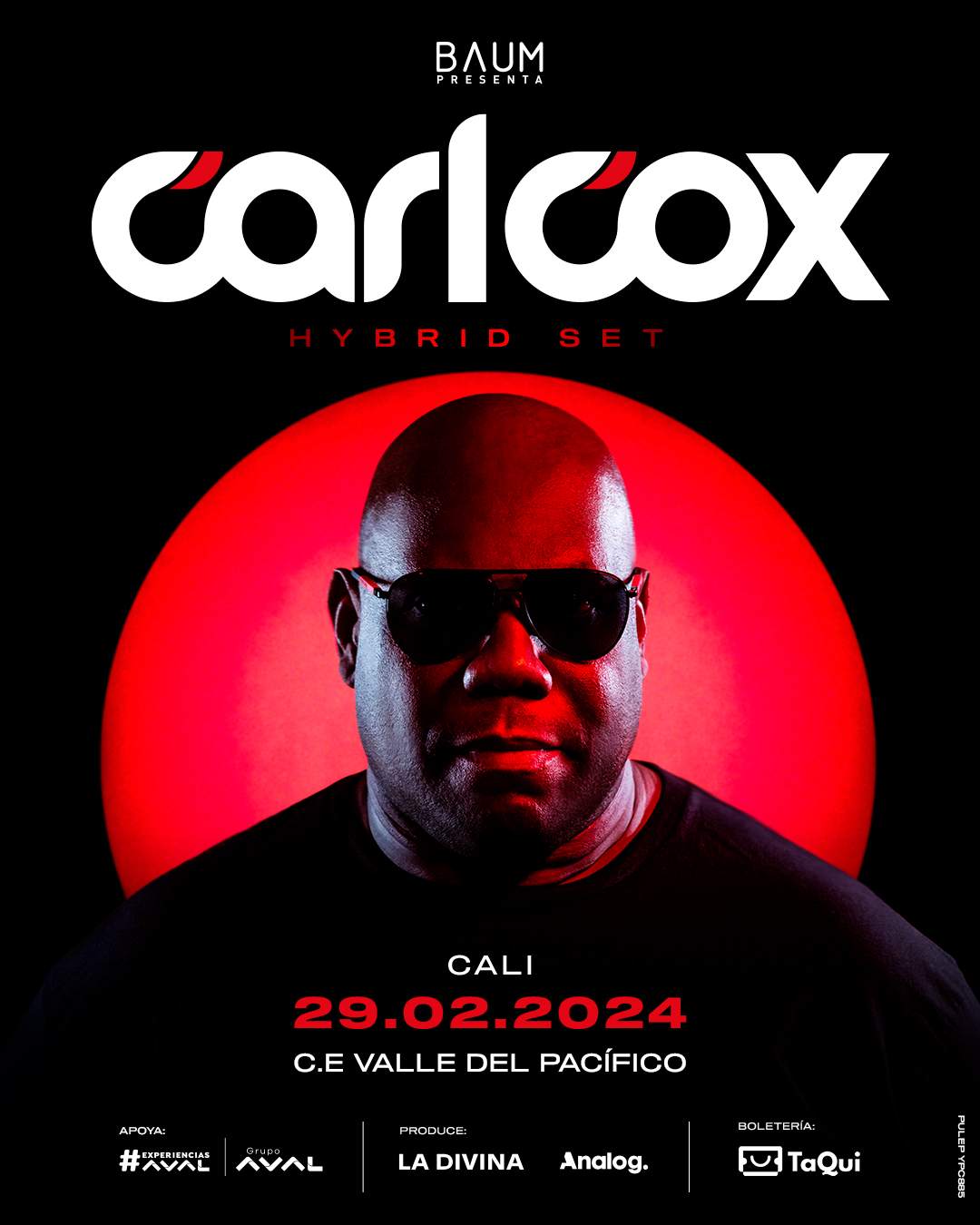 Carl Cox en Cali en Centro de Eventos Valle del Pacifico, Cali