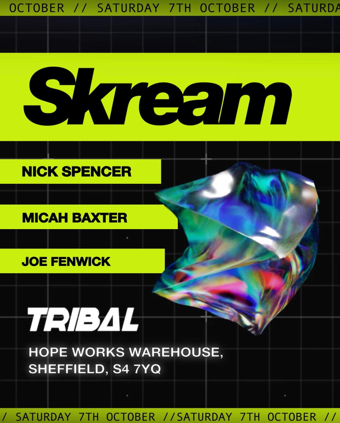 Tribal x Hope Works: Skream, Nick Spencer, Micah Baxter, Joe Fenwick ...