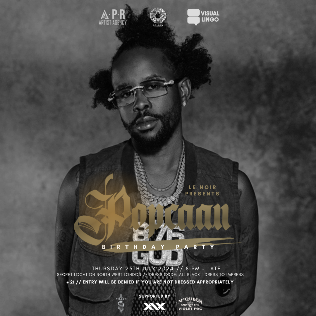 Popcaan's birthday at TBA - West London , London