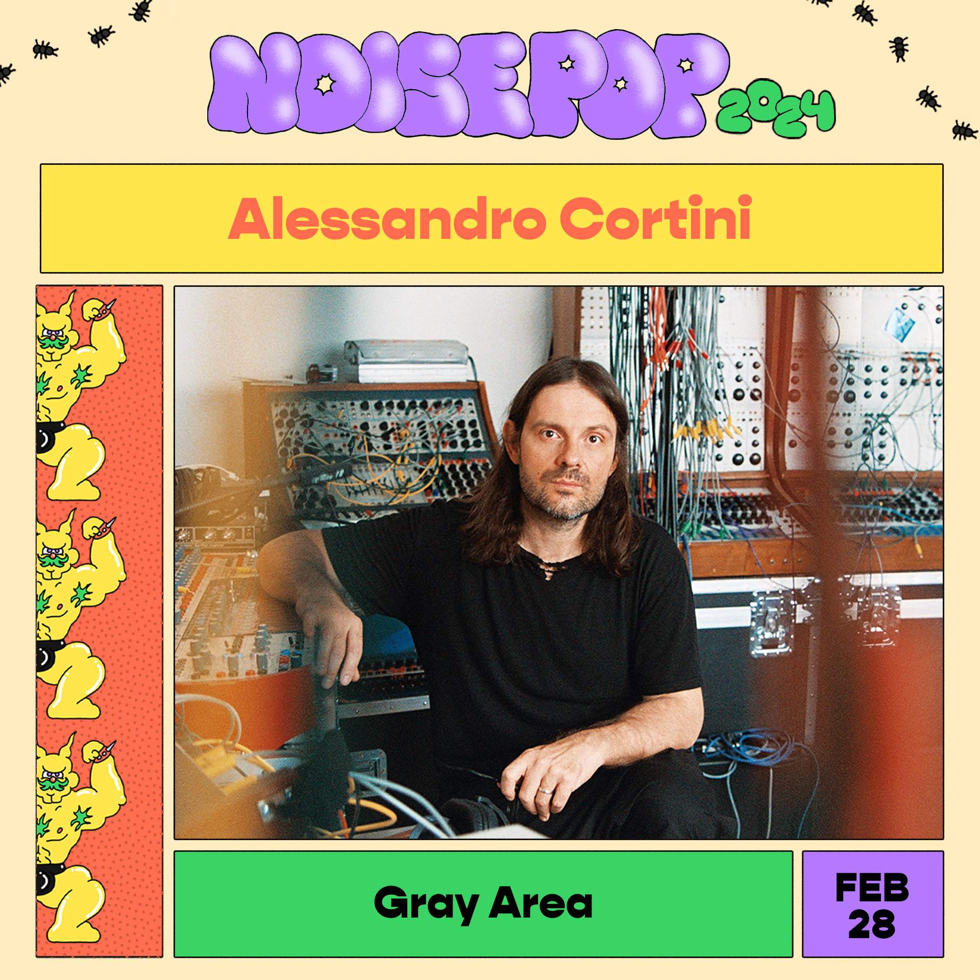 Alessandro Cortini at Gray Area, San Francisco/Oakland